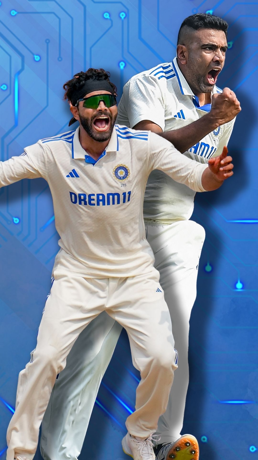 IND vs ENG: Ashwin, Jadeja become Indiaʼs most successful bowling pair