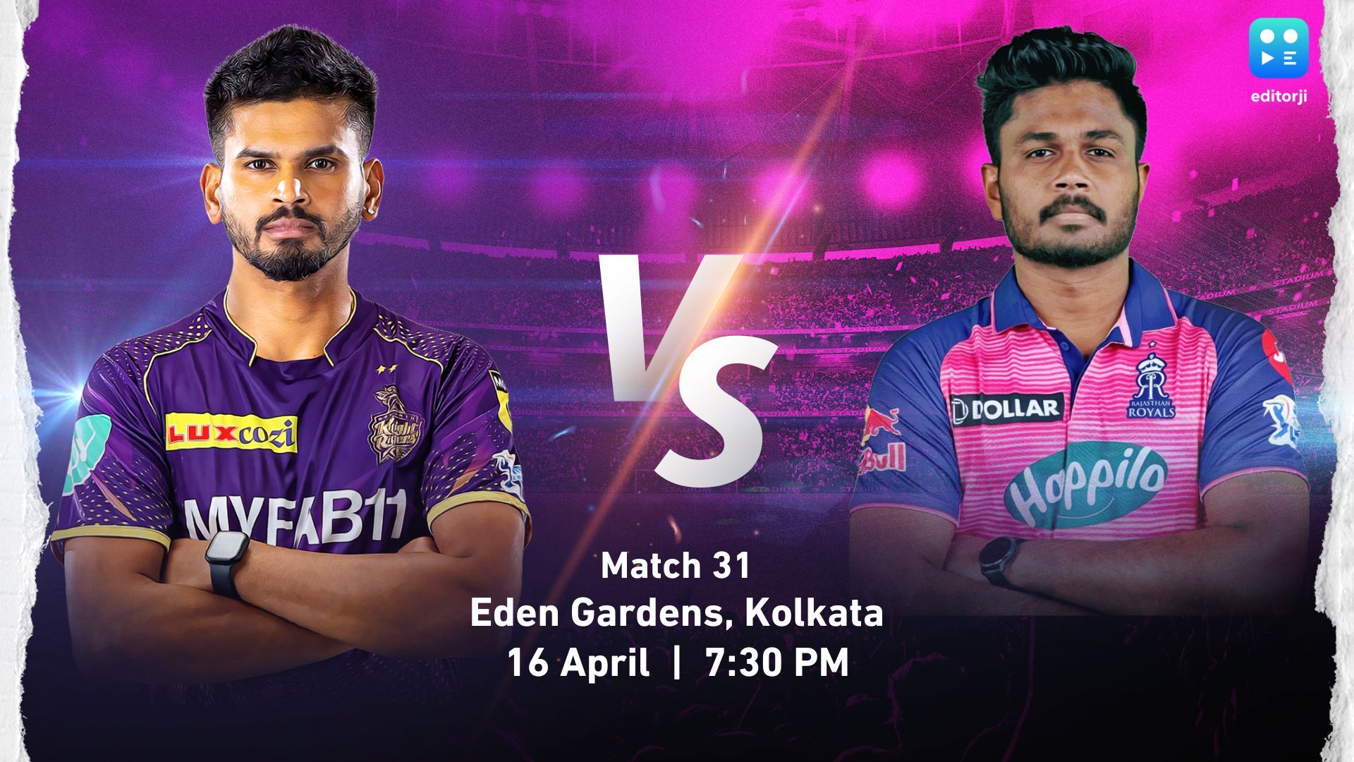 IPL 2024, KKR vs RR: Sanju Samson wins toss in top of the table clash, Rajasthan to bowl | Editorji