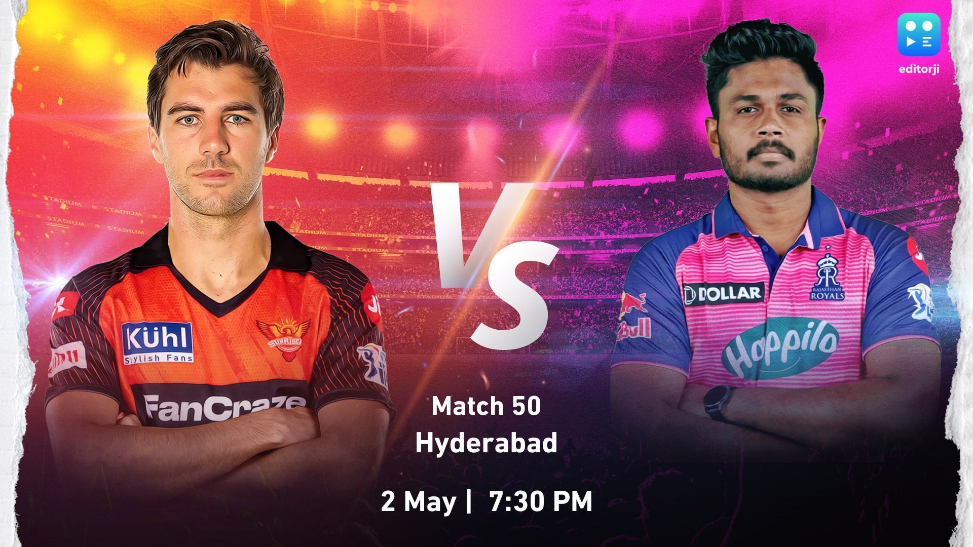SRH vs RR IPL 2024: Pat Cummins wins toss in Hyderabad | Editorji