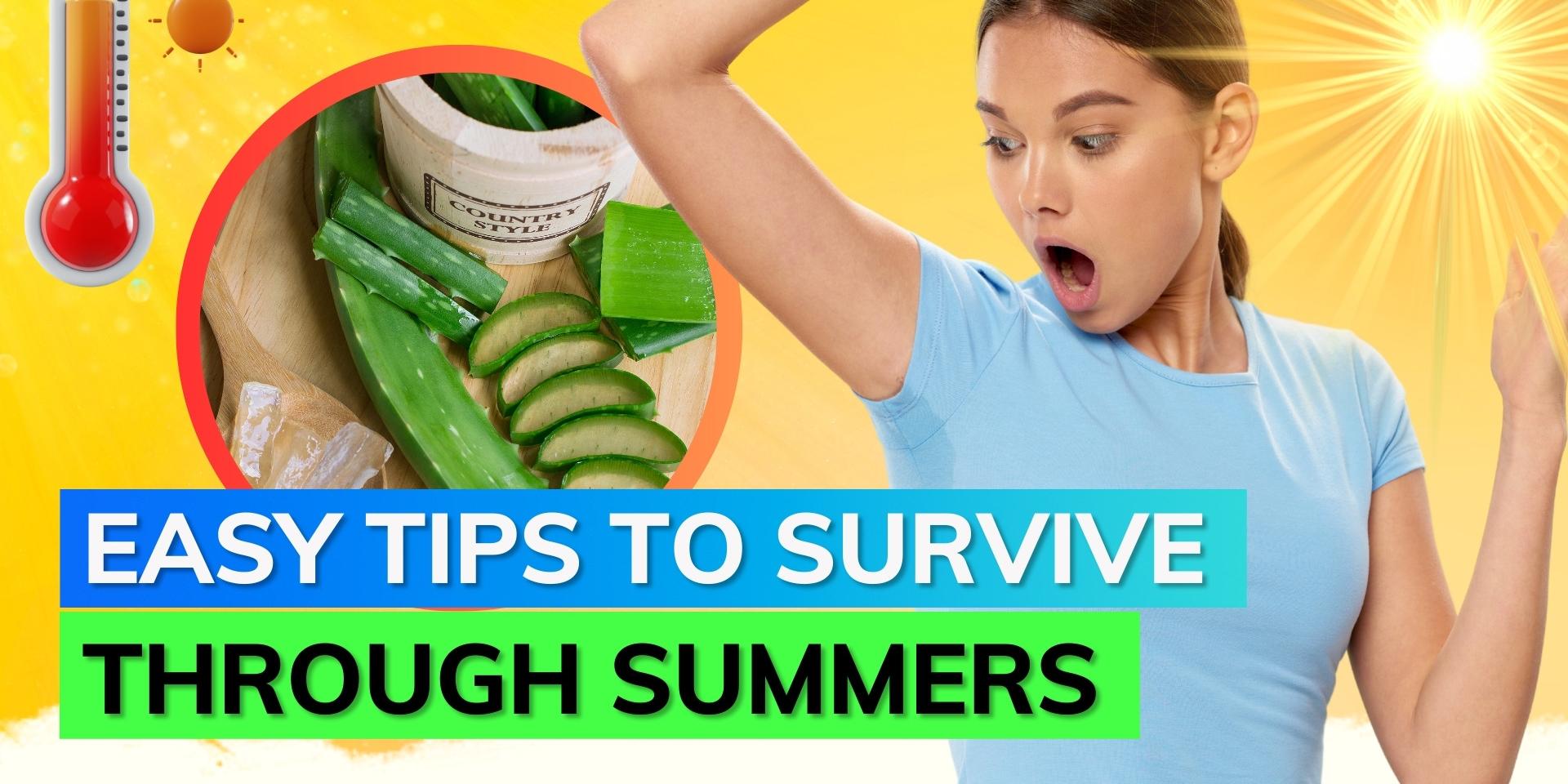 From sweat stains to skin irritation, get rid of these common summer ...