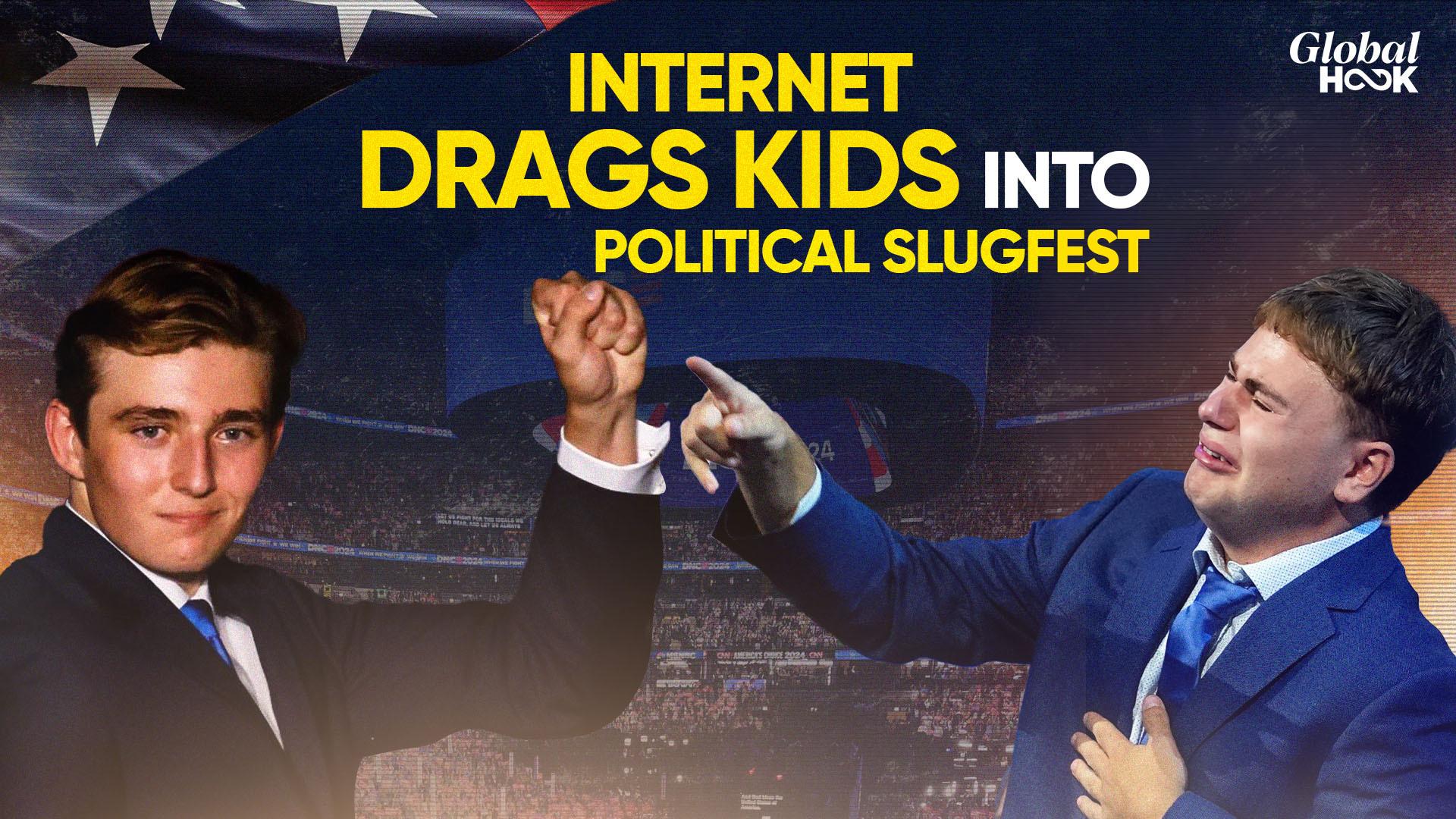 Gus Walz Vs Barron Trump Drama Turns Ugly After Video Of Tim Walz‘s Son ...