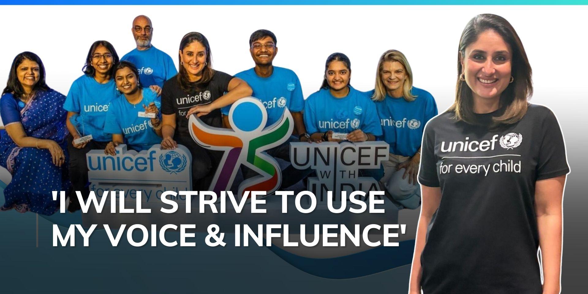 Kareena Kapoor Khan appointed Unicef India National Ambassador; actor ...