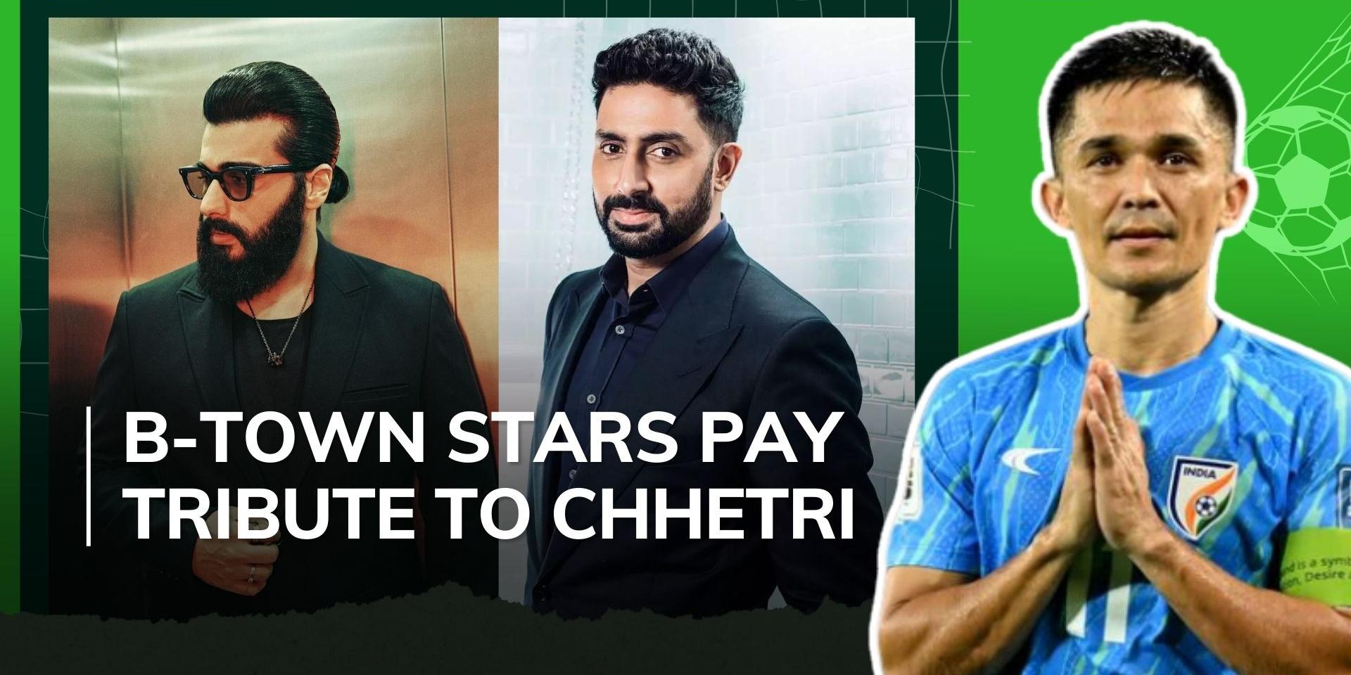 Sunil Chhetri retires from international football: Arjun Kapoor, Abhishek Bachchan pen heartfelt ...