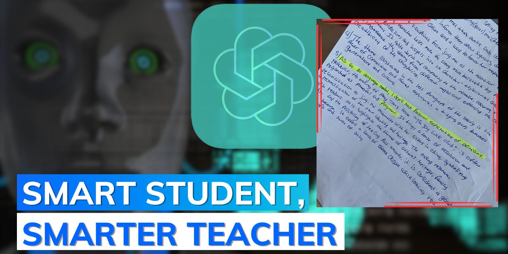 Student used ChatGPT to do English homework but got caught. Here‘s how | Editorji