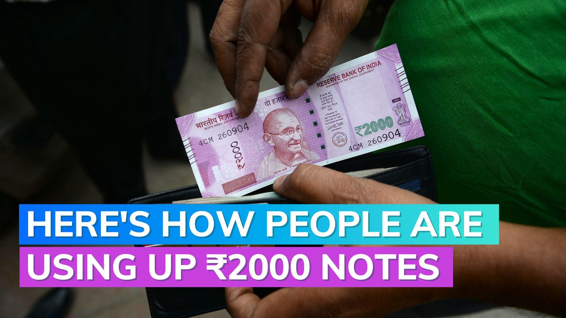₹2000 notes: From gold & property to temple donations - Here‘s how ...