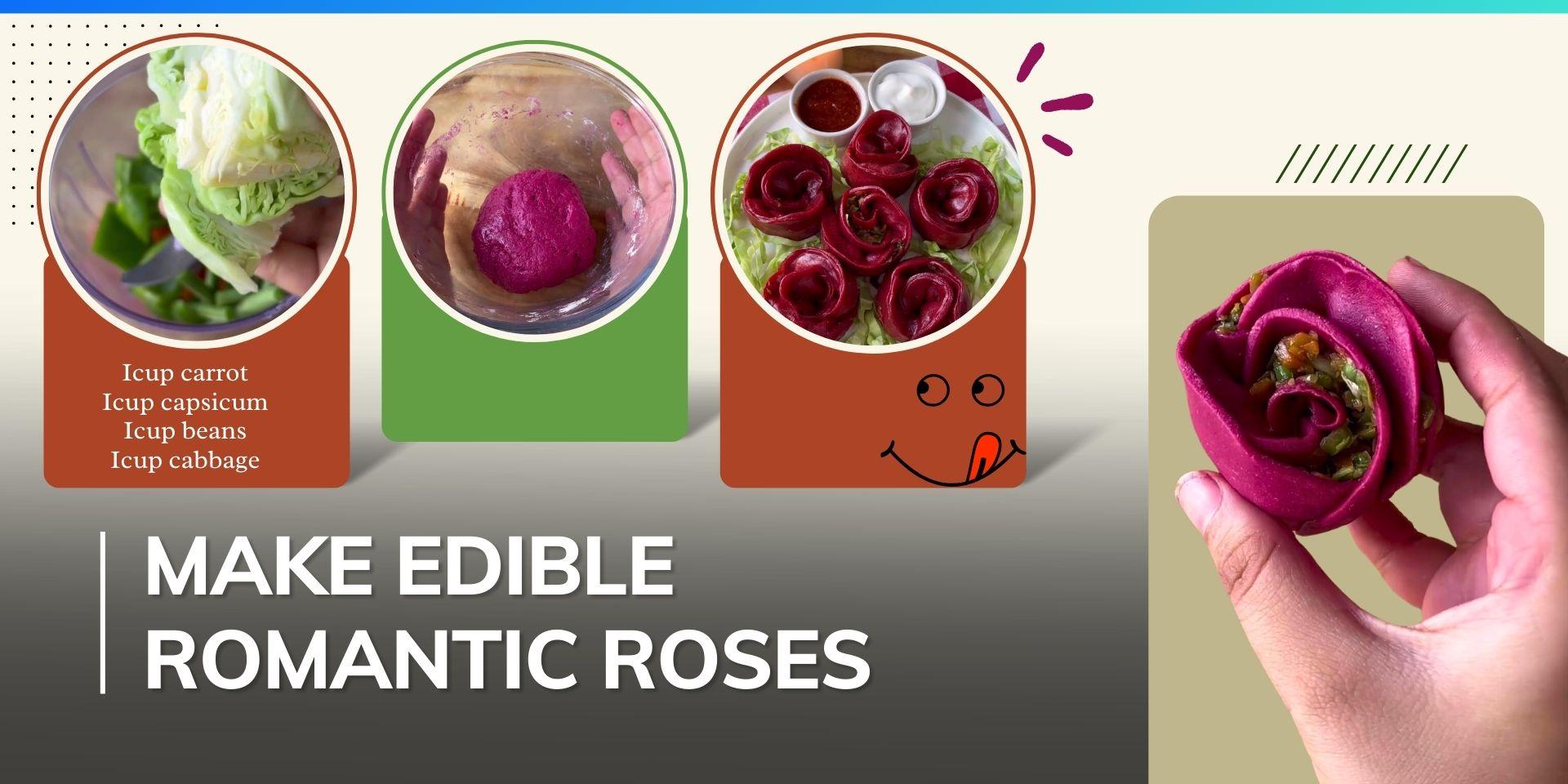 Treat your partner with these ‘romantic’ rose momos perfect for ...