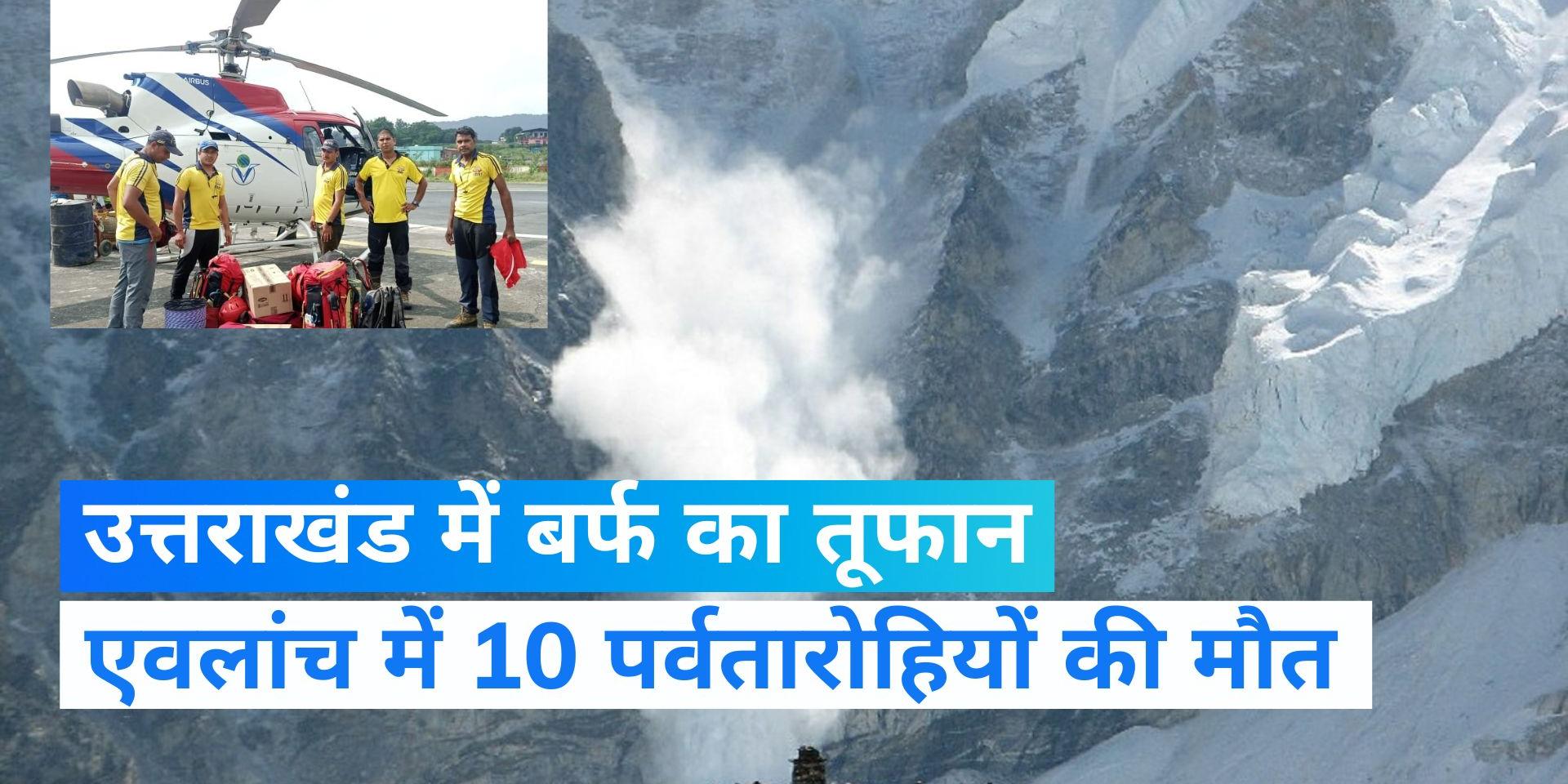 Uttarkashi Avalanche : Snow storm in Uttarkashi, Uttarakhand, 28 ...