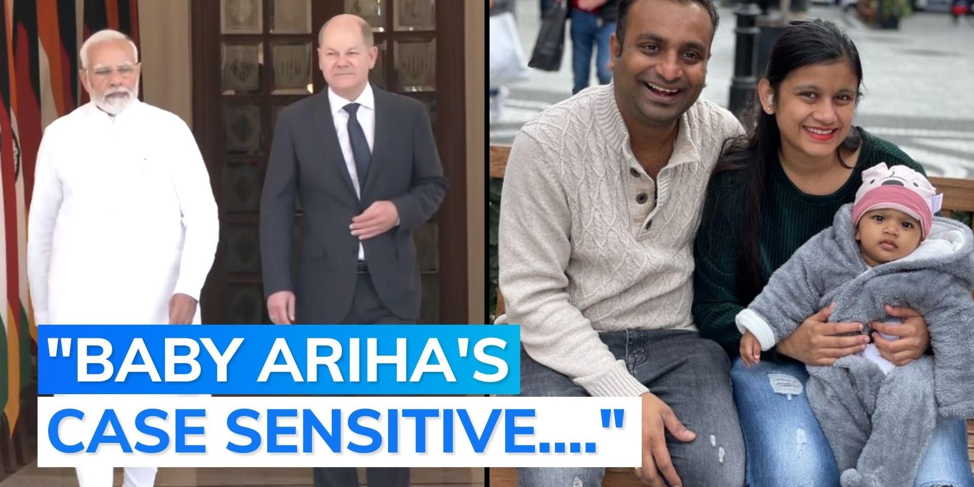Baby Ariha Shah‘s custody battle: MEA issues statement after PM-Scholz ...