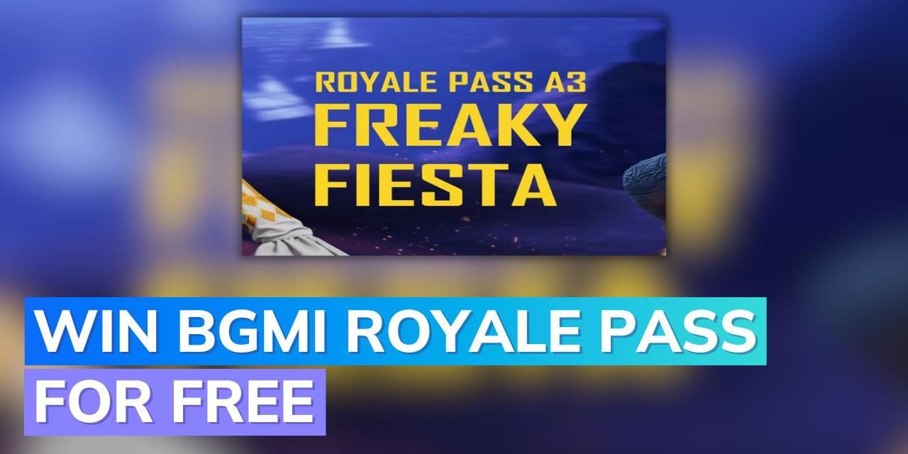 BGMI introduces A3 Royale Pass Freaky Fiesta: Here is how to claim it ...