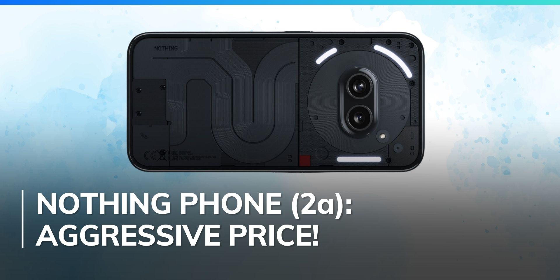 Nothing Phone 2a launched with Glyph LED lights, Dimensity 7200 Pro ...