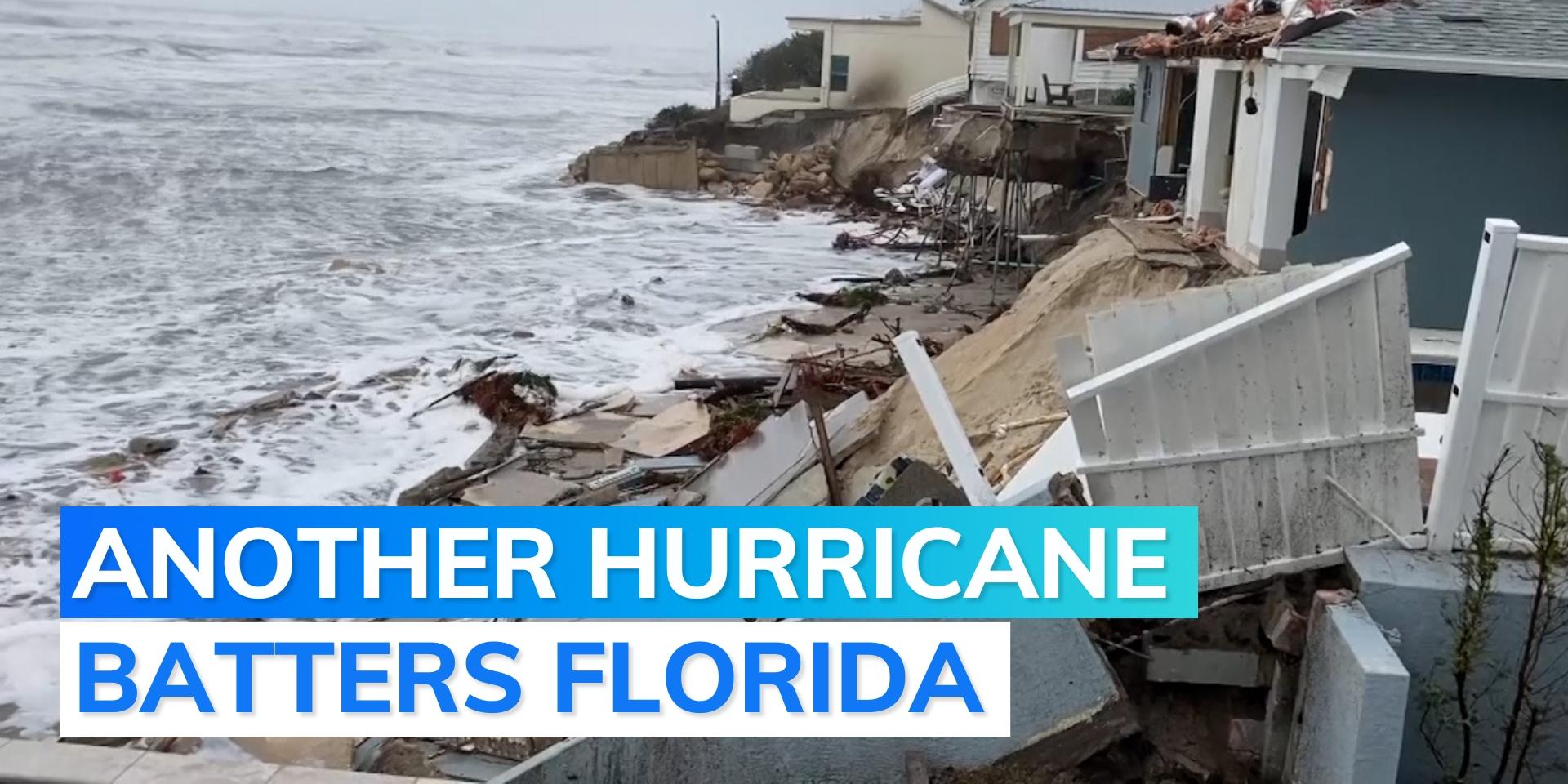 Tropical Storm Nicole topples Florida beachfront homes into ocean ...