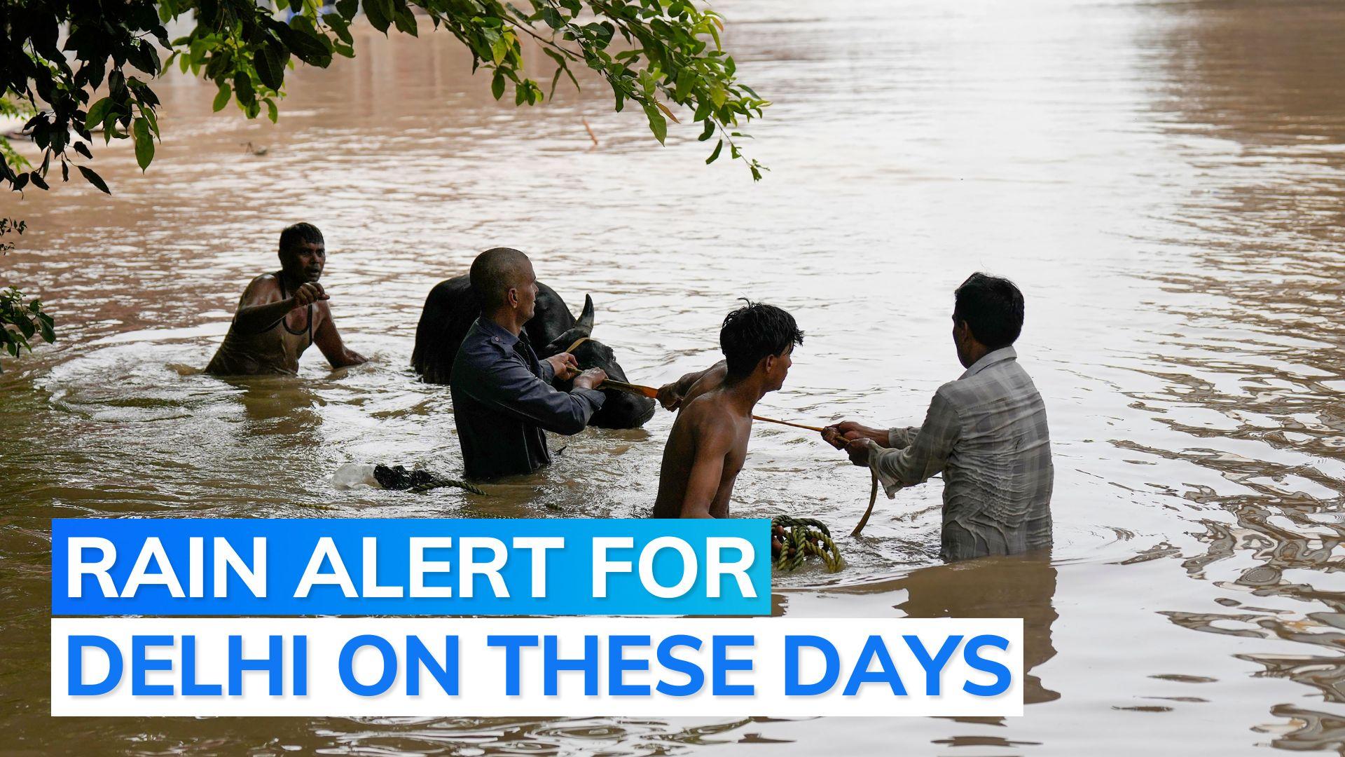 IMD predicts more rain in Delhi as city grapples with flood situation ...