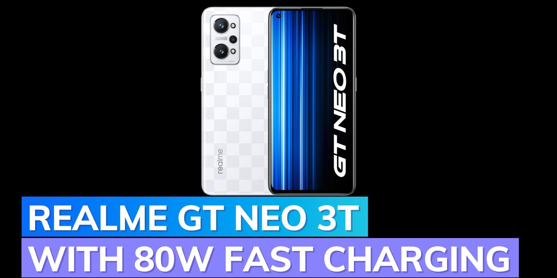 Realme GT Neo 3T with 80W fast charging launched in India | Editorji