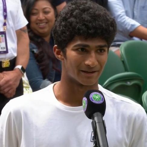 17-year-old Indian American Samir Banerjee wins big at Wimbledon | Editorji