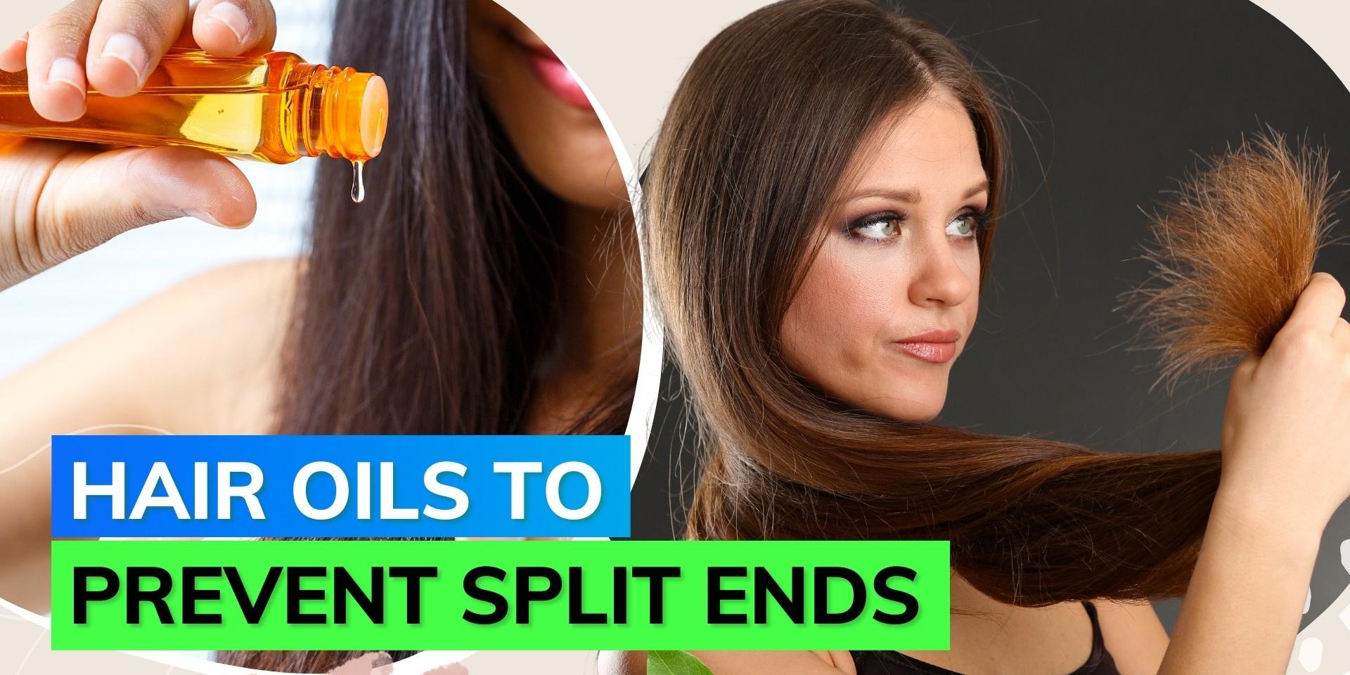 Hair care tips: Prevent split ends naturally with these natural oils ...