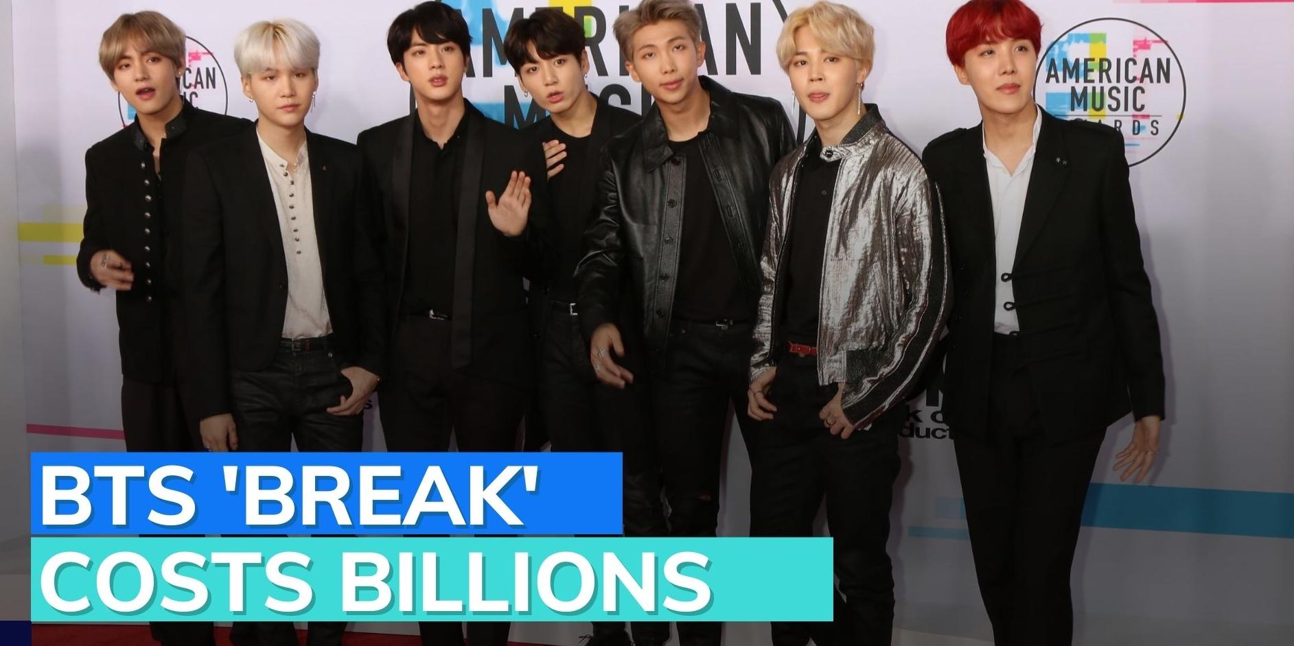 BTS ‘break’ costs billions on the stock market | Editorji