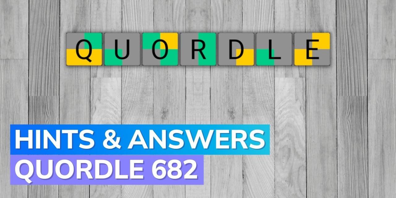 Quordle 682 hints and answer Today 7 December 2023: Simple clues to ...