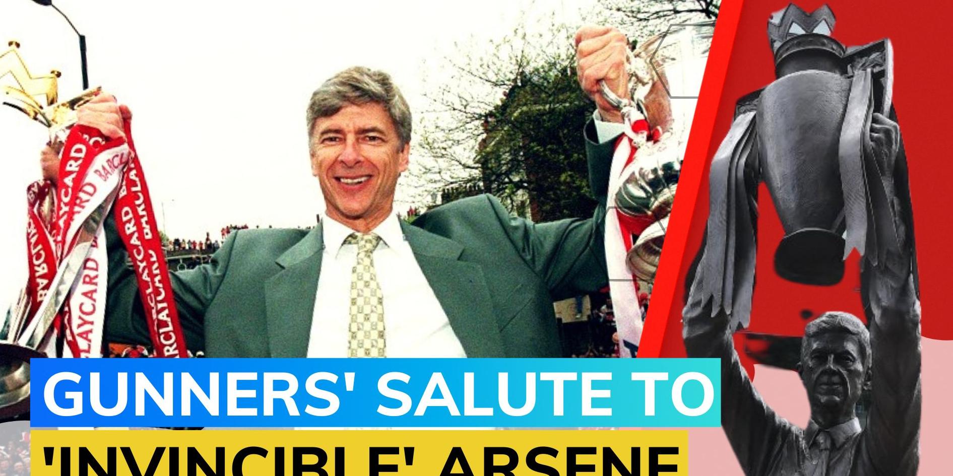 Arsenal unveil Arsene Wenger‘s statue to celebrate his remarkable ...