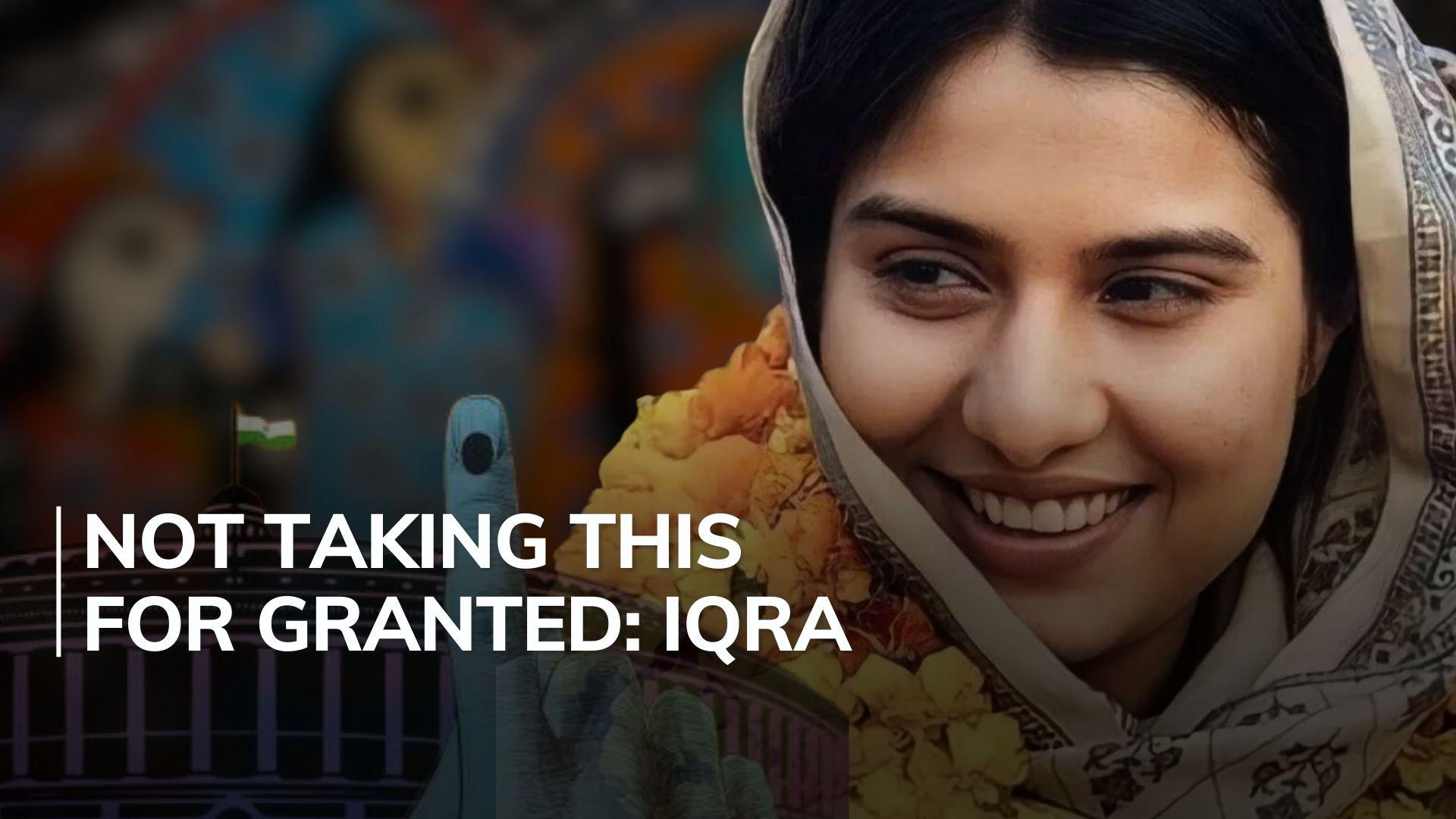 London-educated Iqra Hasan fights for family legacy in Kairana | Lok Sabha polls | Editorji