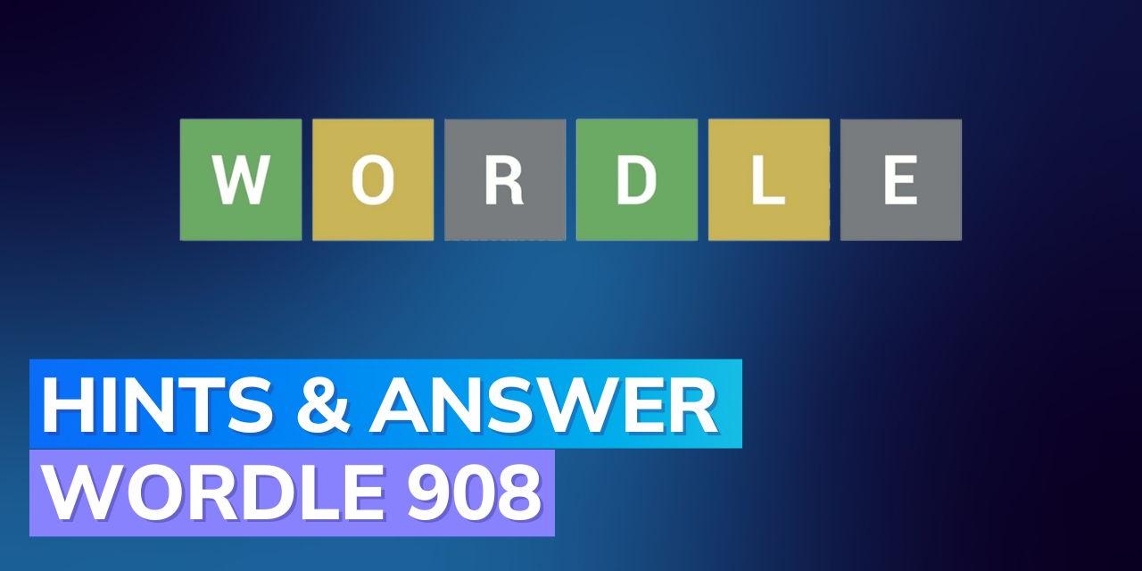 Wordle 908 Hints and Answer for Today, December 14, 2023: Master today ...