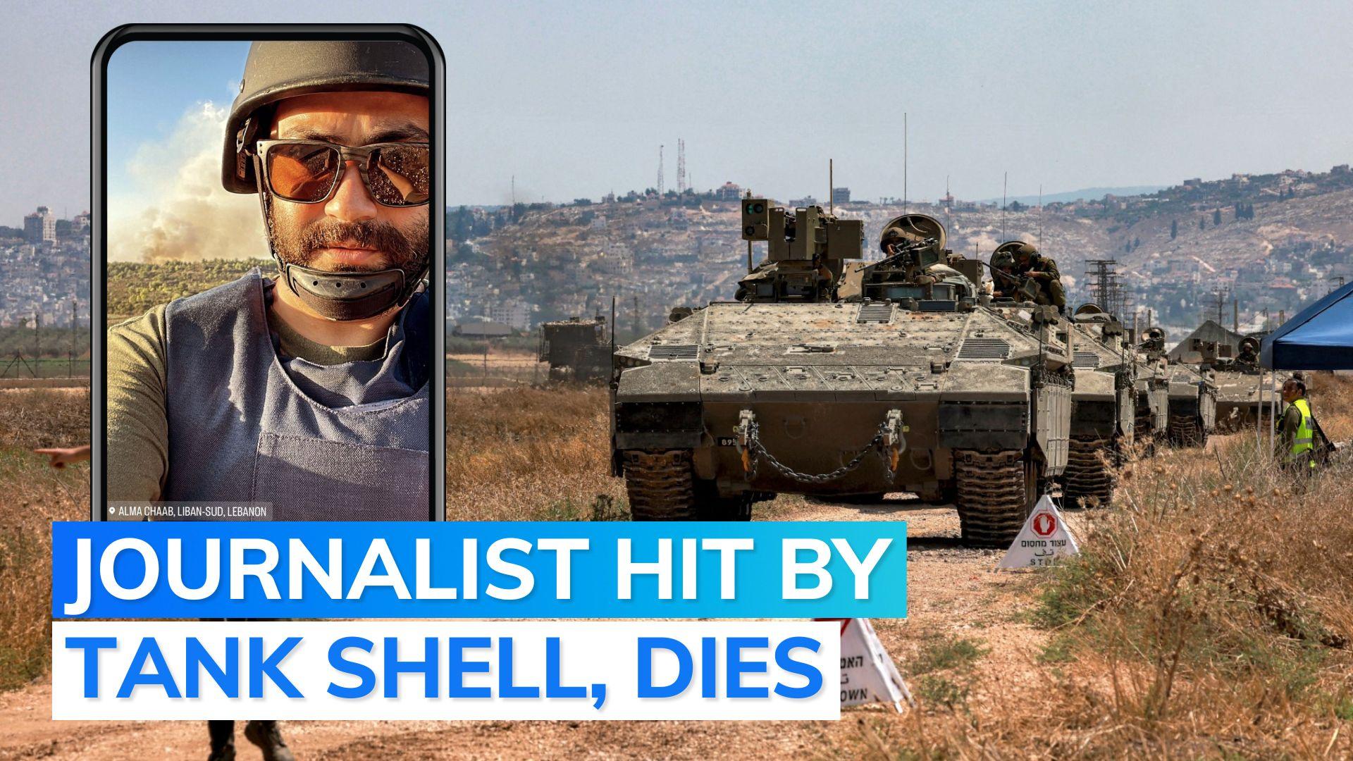 Reuters journalist killed in Israeli shelling while covering war at ...