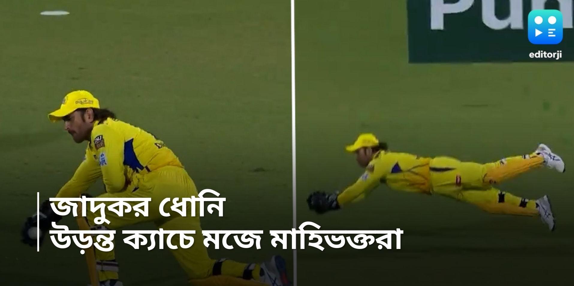MS Dhoni‘s Catch goes viral in Social Media - Watch MS Dhoni’s Catch ...