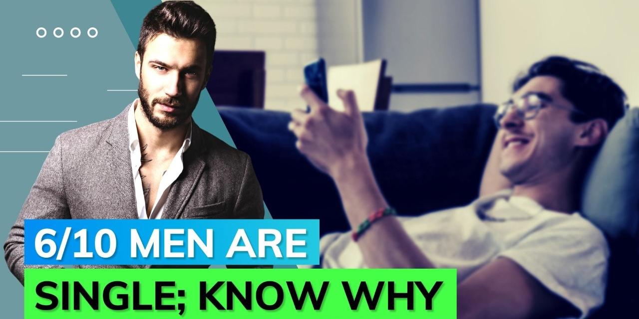 More men are single now; recent data shows drastic rise in numbers ...