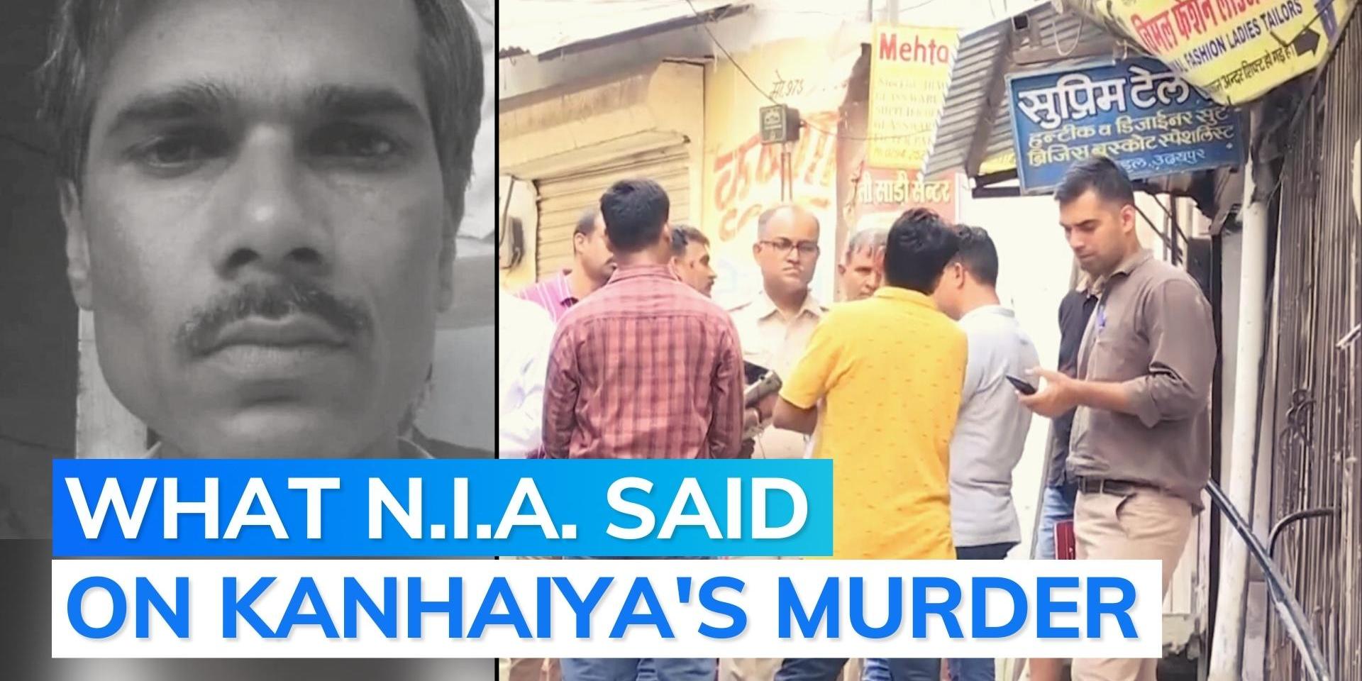 Udaipur tailor murder: 2 Pakistani nationals named by NIA in chargesheet on Kanhaiya Lal‘s ...