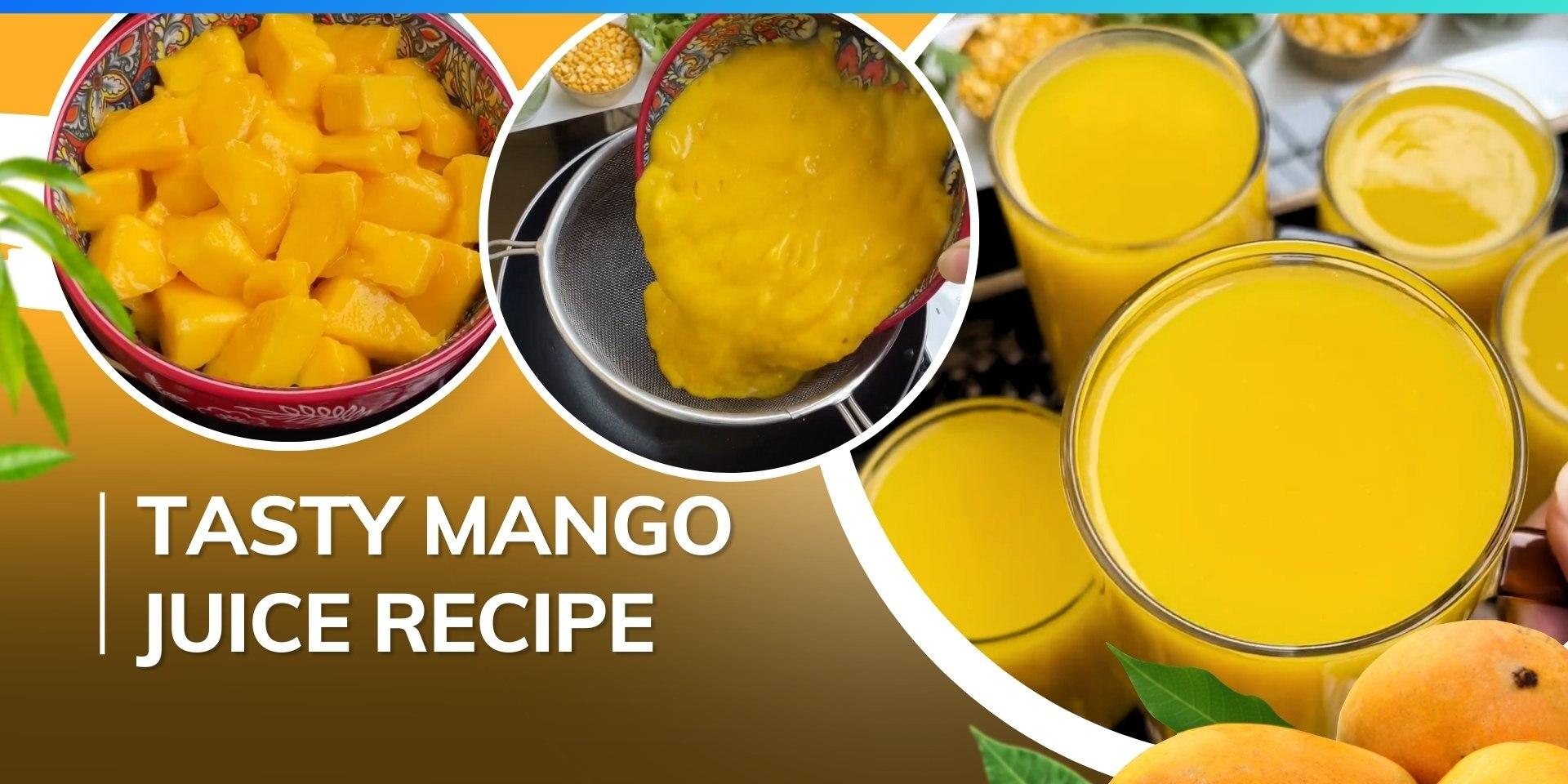 Forget store-bought drinks this monsoon, make delicious mango frooti at ...