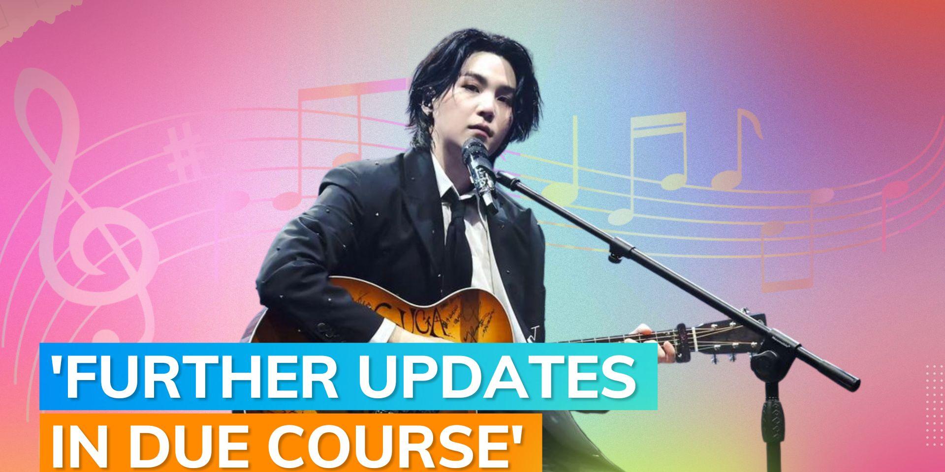 BTS’ Suga announces plans for military enlistment; ARMY is heartbroken | Editorji