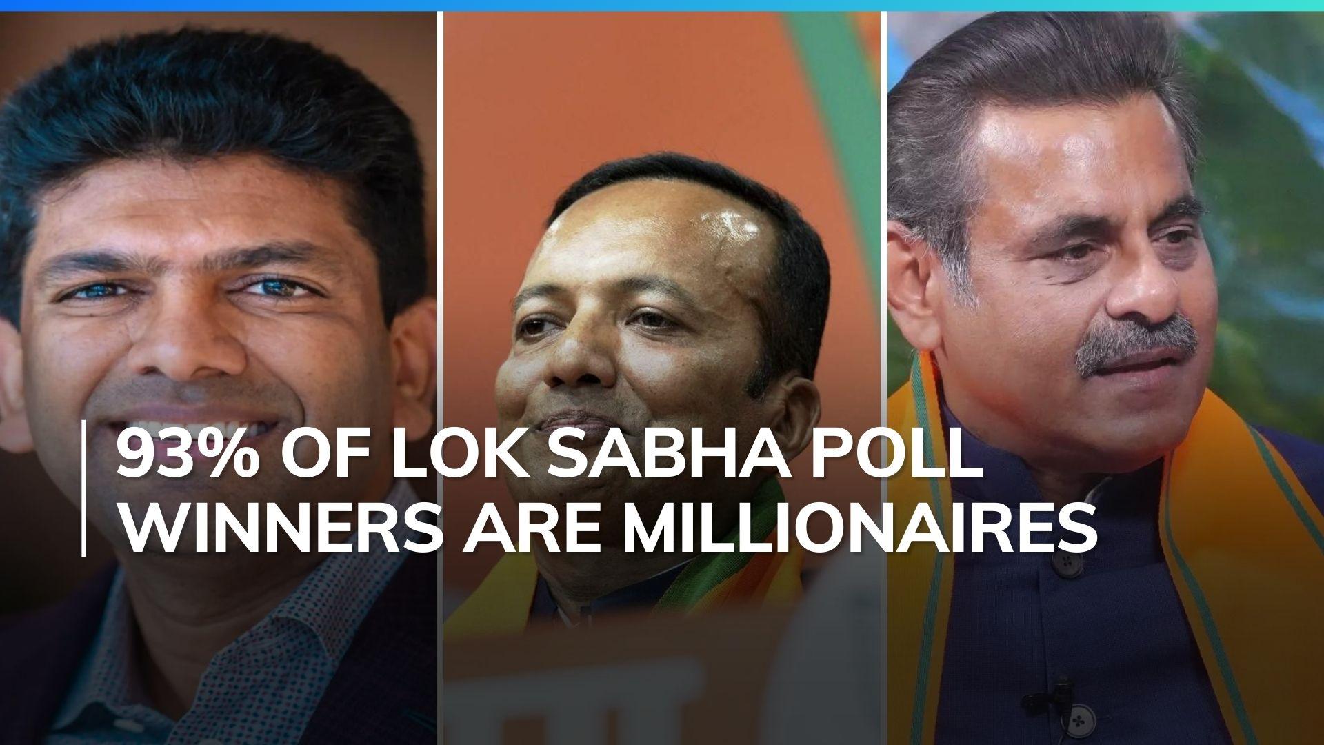 Lok Sabha elections 2024: Out of 543 winning candidates, 504 are ...