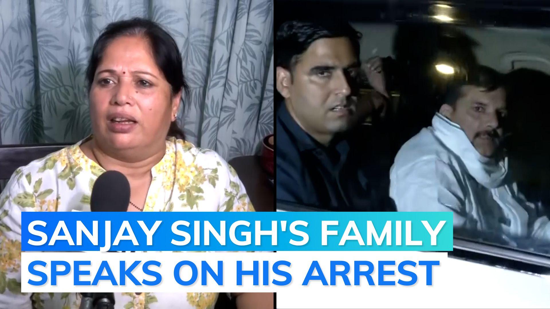 ED searched house, nothing found, says Sanjay Singh‘s wife after his ...