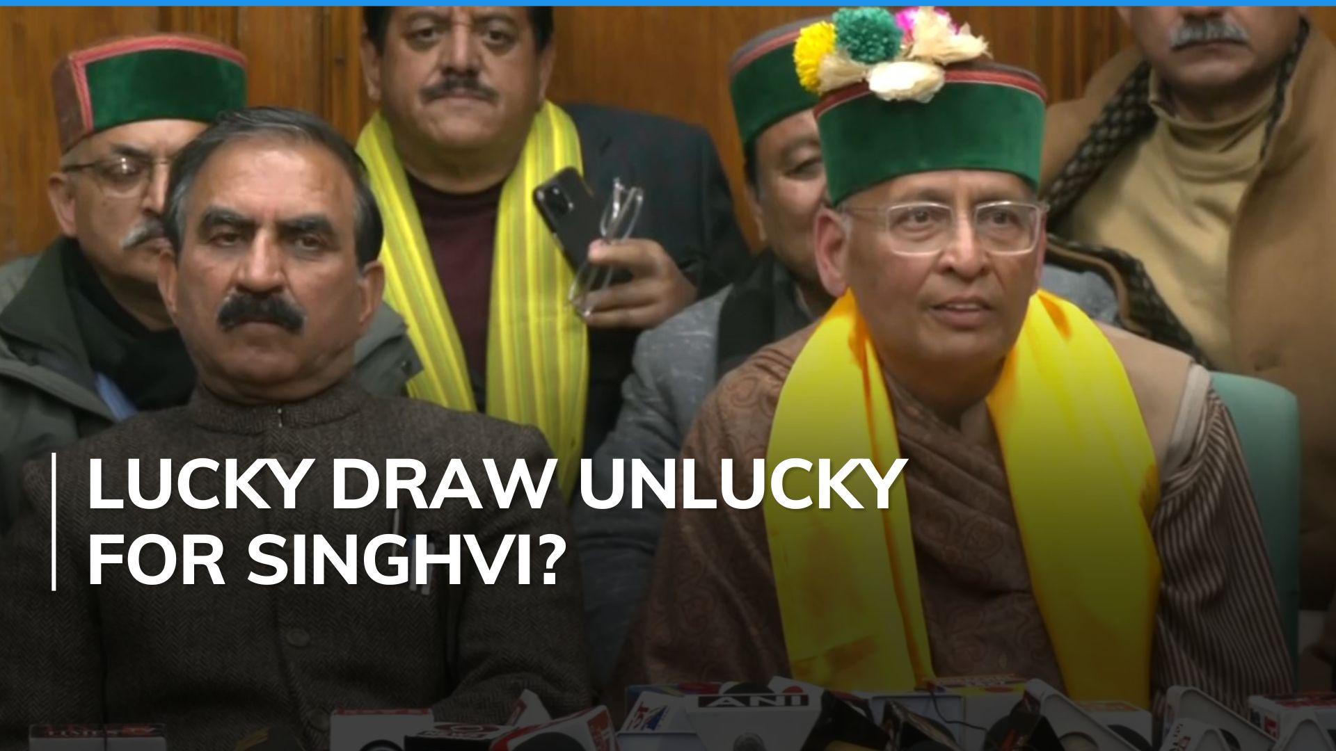 Rajya Sabha polls | Congress loses lone seat in Himachal Pradesh to ‘draw of lots’ | Editorji