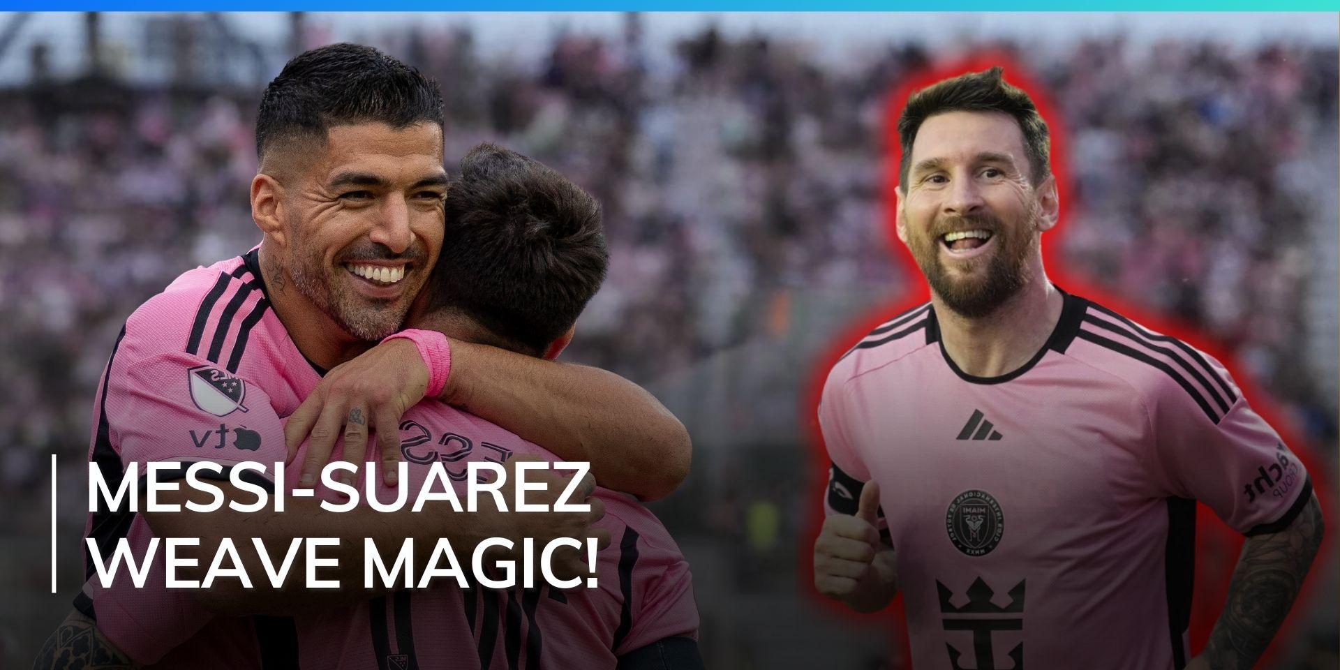 Lionel Messi, Luis Suarez grab a brace each as Inter Miami whip Orlando ...