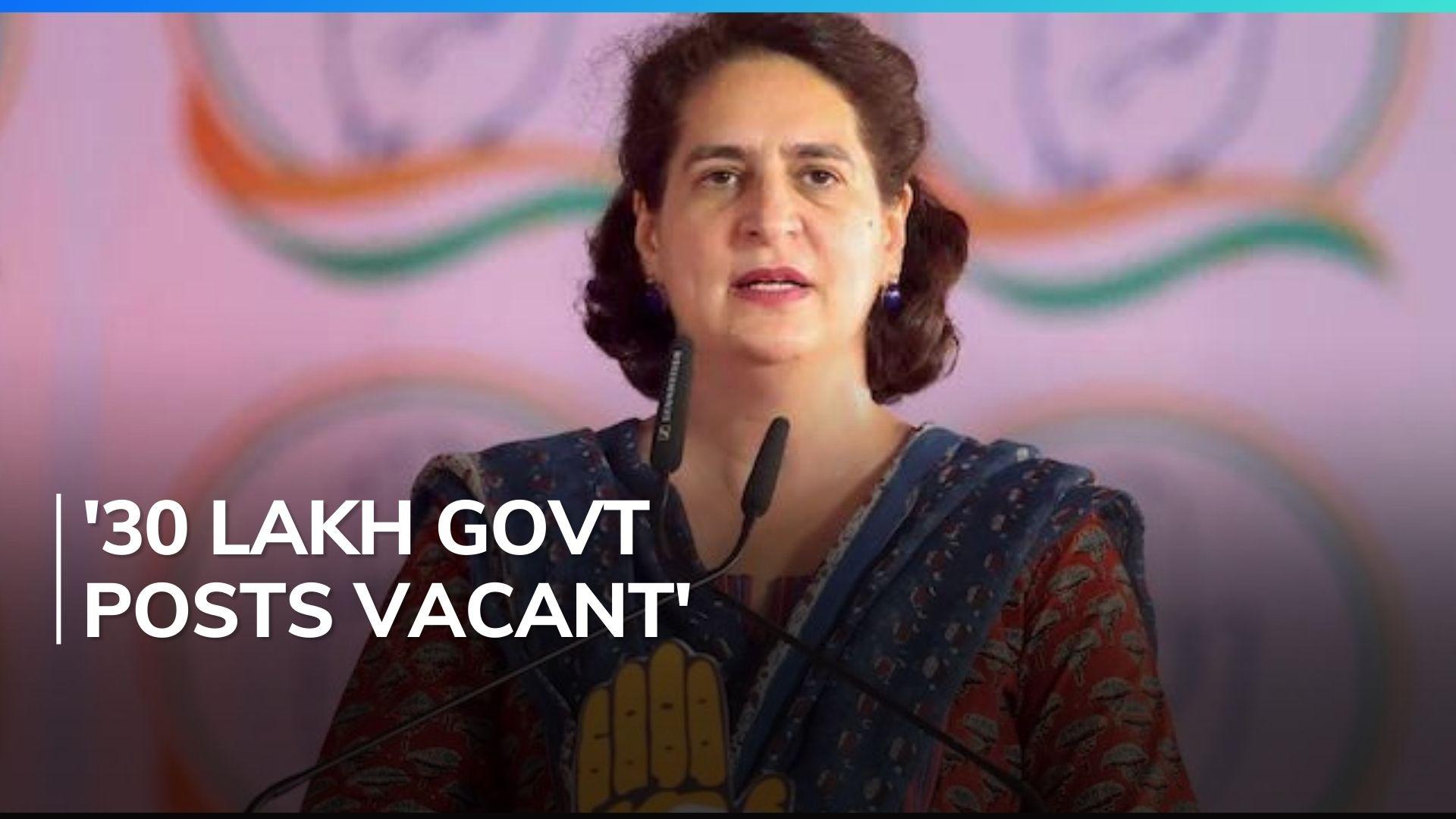 Even ‘andh-bhakts’ are unemployed: Priyanka Gandhi slams Modi | Editorji