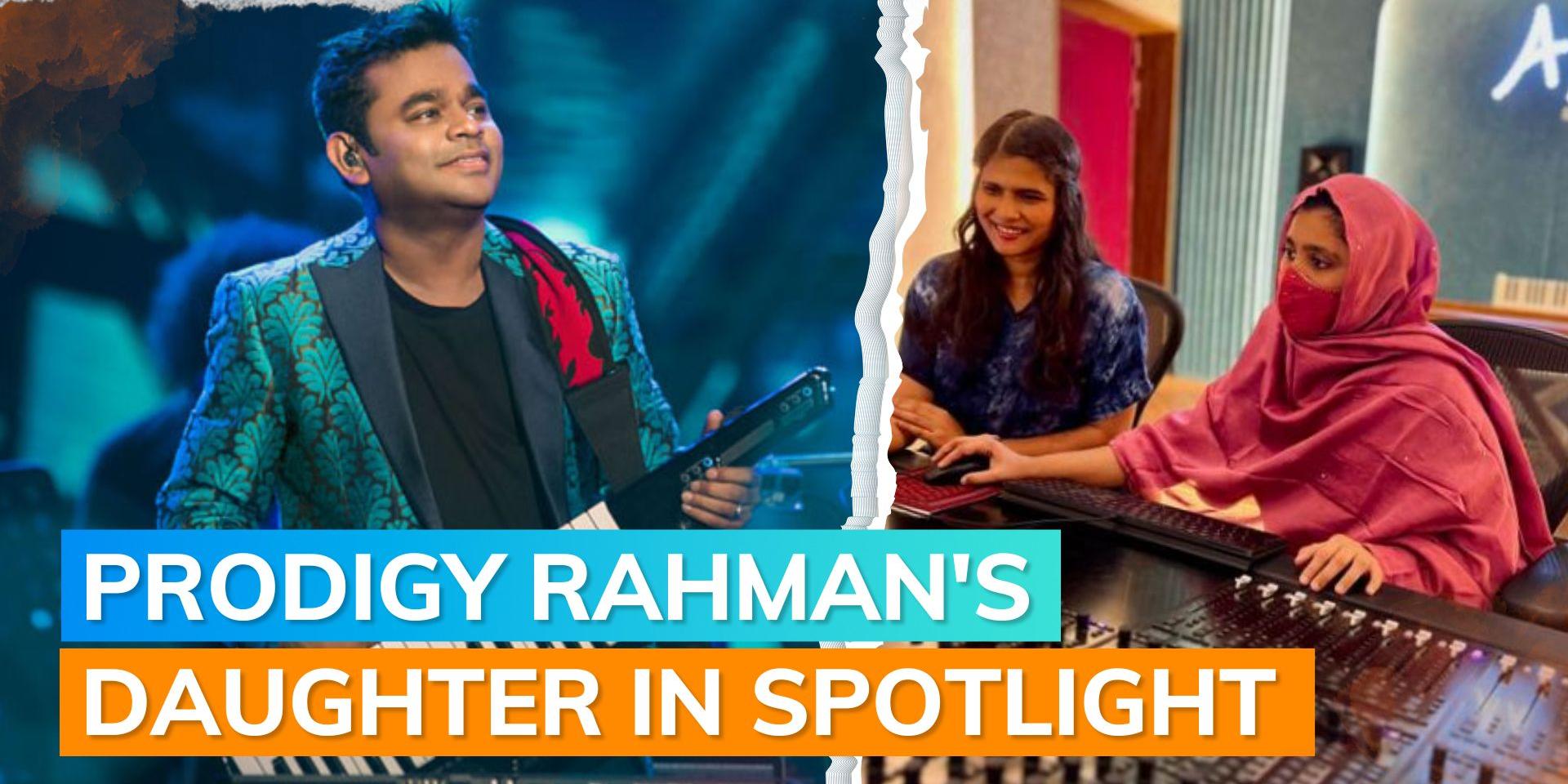 AR Rahman’s daughter Khatija to make debut as composer; more details ...