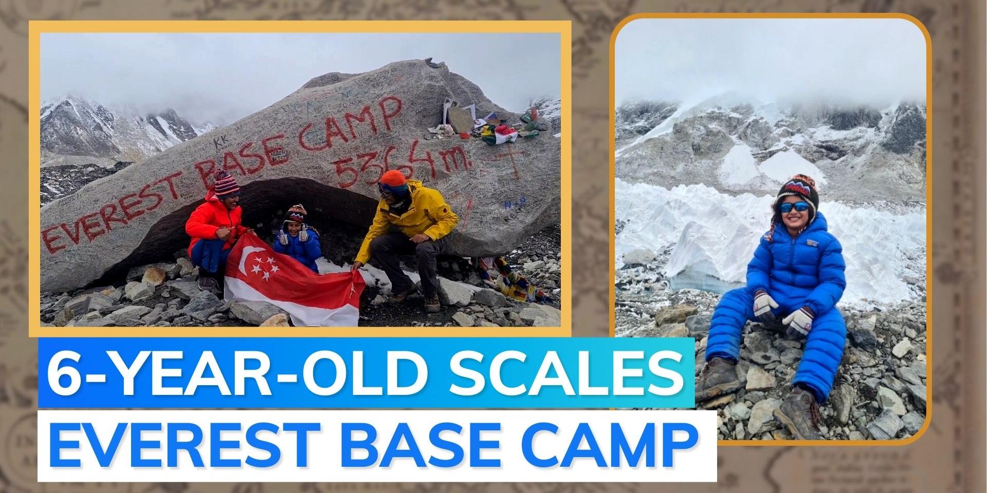 Meet the youngest Singaporean to trek to Everest Base Camp | Editorji