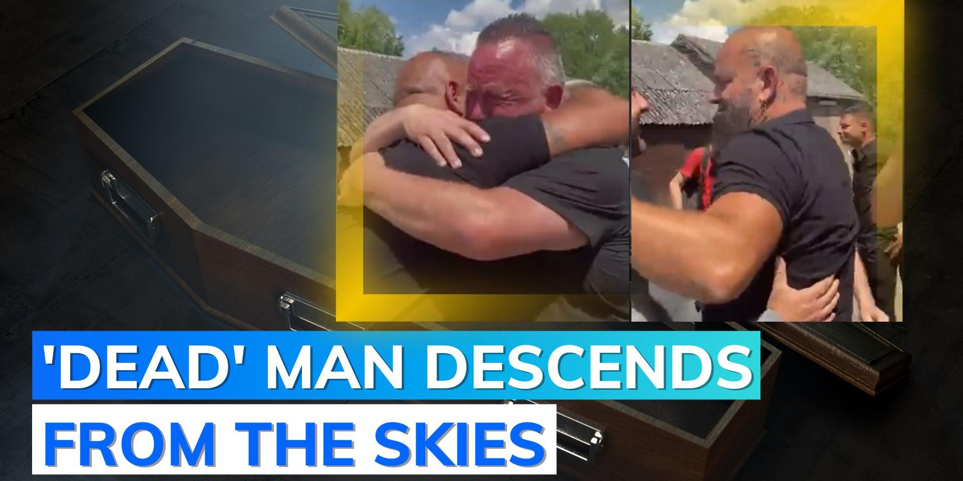 Viral: Man fakes death, takes chopper ride to his funeral | Editorji