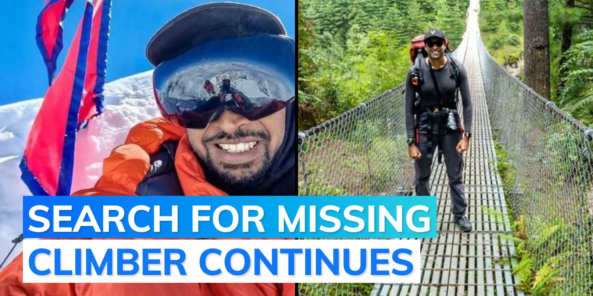 Search intensifies around Mount Everest Summit for missing Indian ...