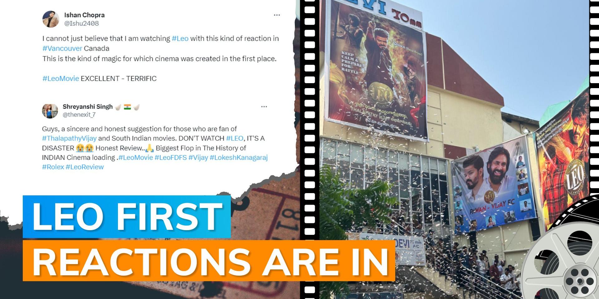 ‘Leo’ Twitter review: Thalapathy Vijay’s action thriller gets mixed ...