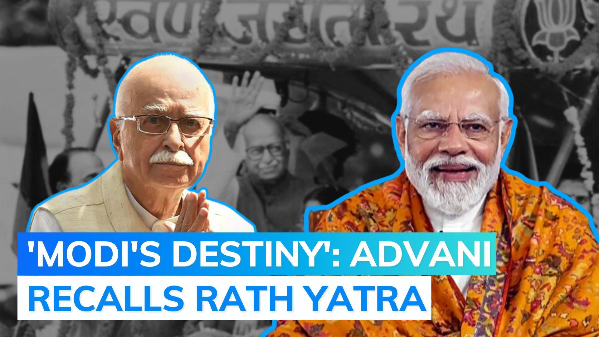 ‘Lord Ram chose Modi to rebuild his temple’, veteran BJP leader LK ...