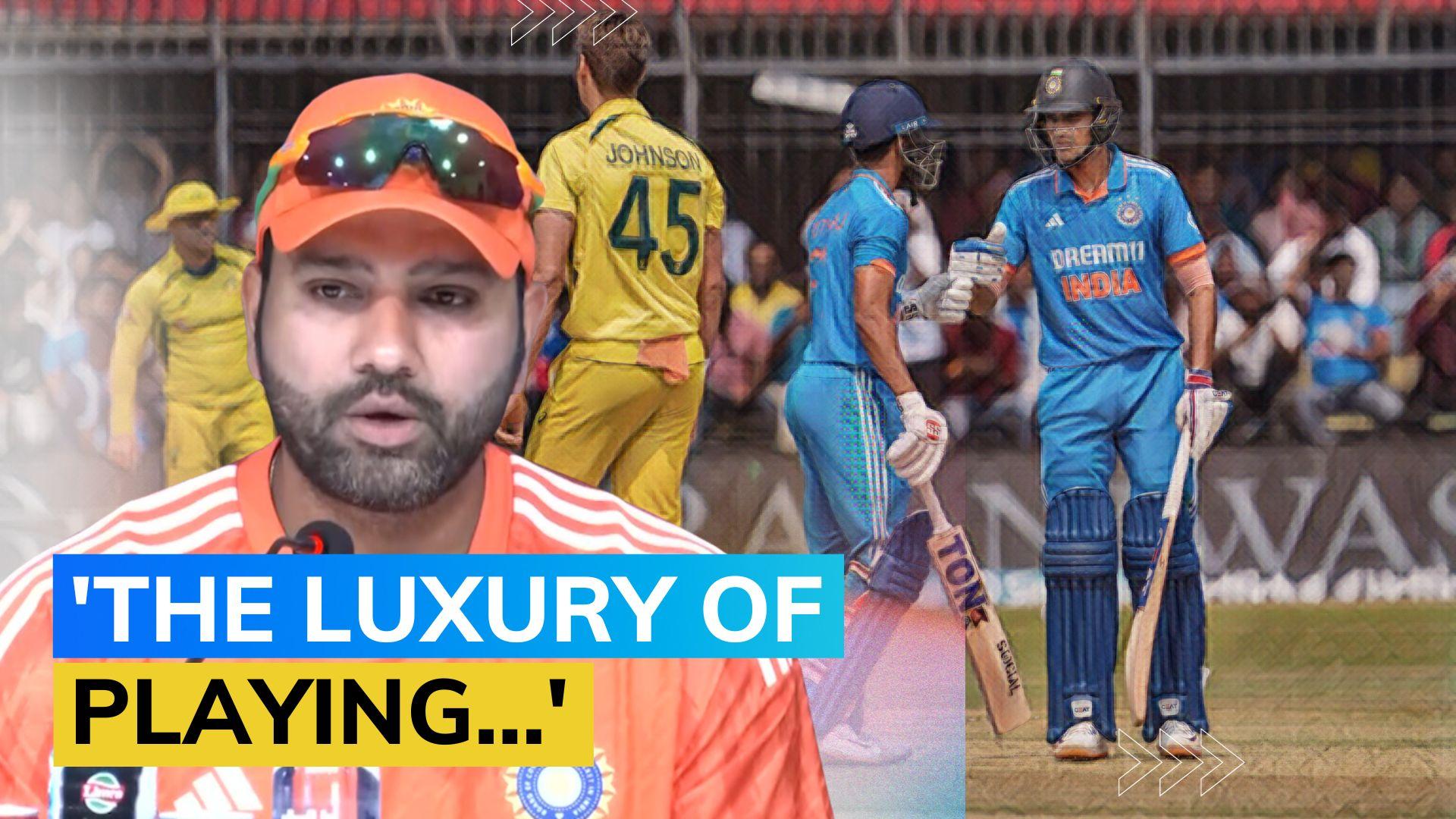 Watch: Rohit Sharma on India‘s spin options against Australia, Shubman ...