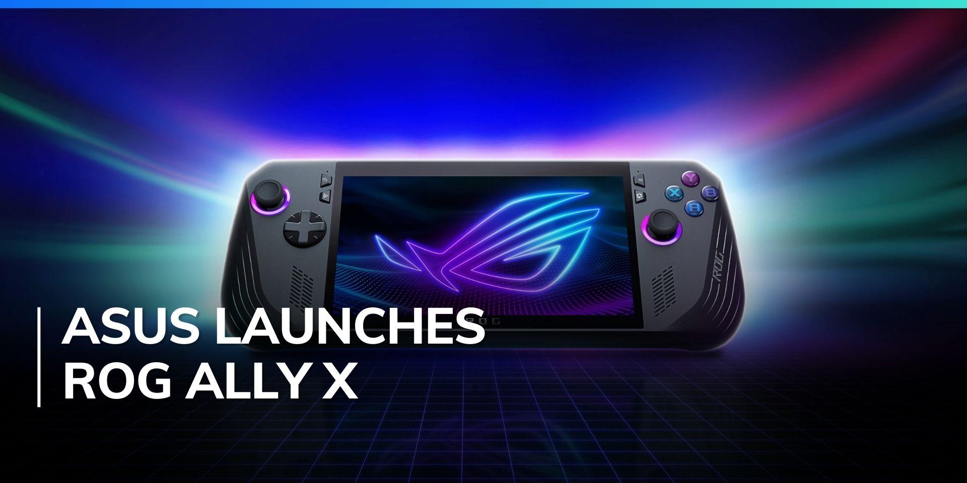 ASUS launches ROG Ally X handheld gaming console with upgraded battery ...