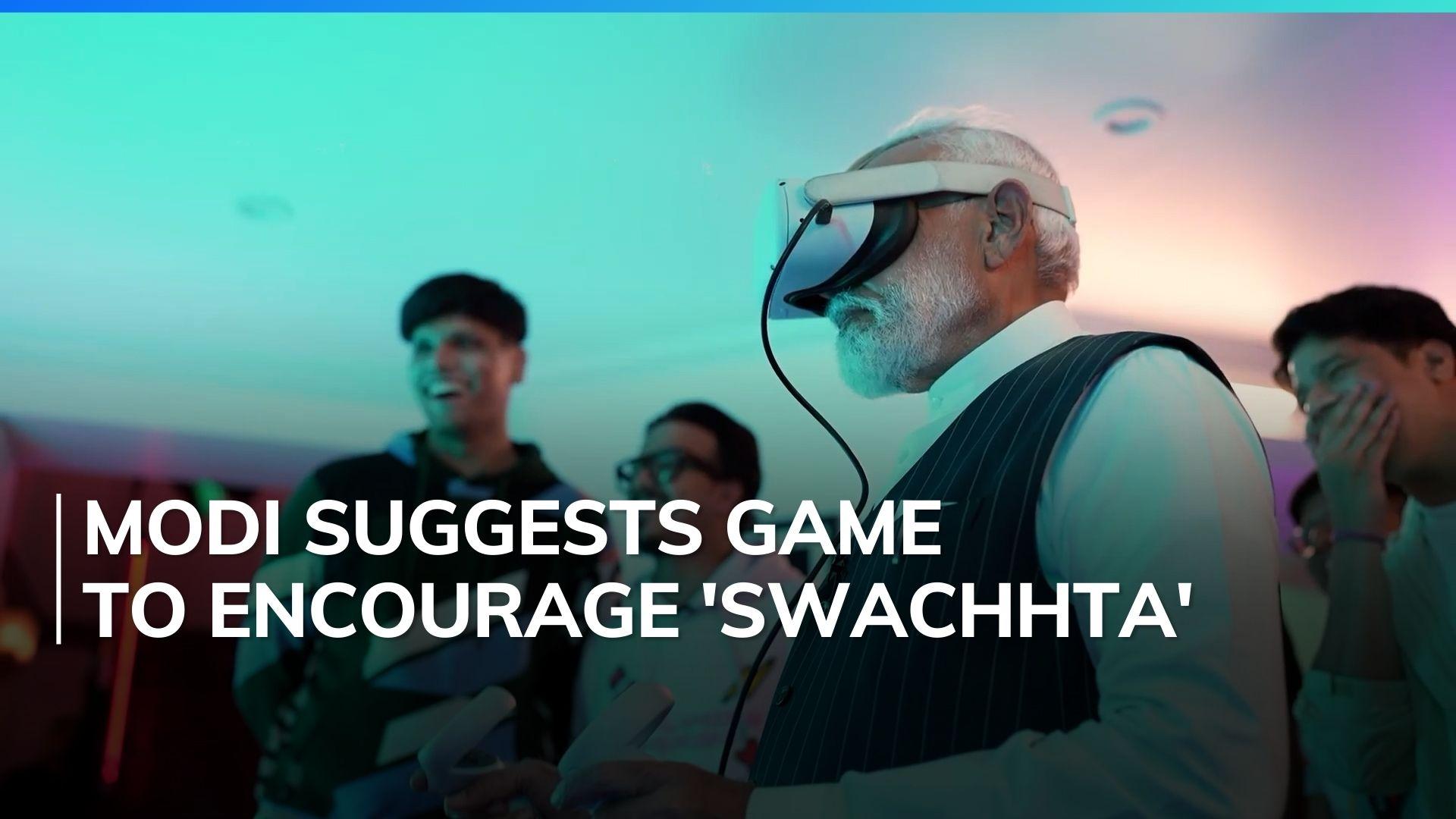 PM Modi shows gaming skills as he interacts with top Indian gamers ...