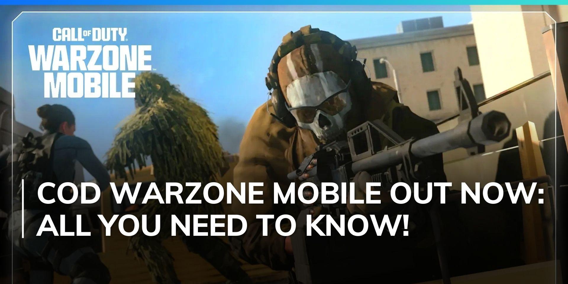 Call of Duty Warzone Mobile out now! Check how to download, system ...