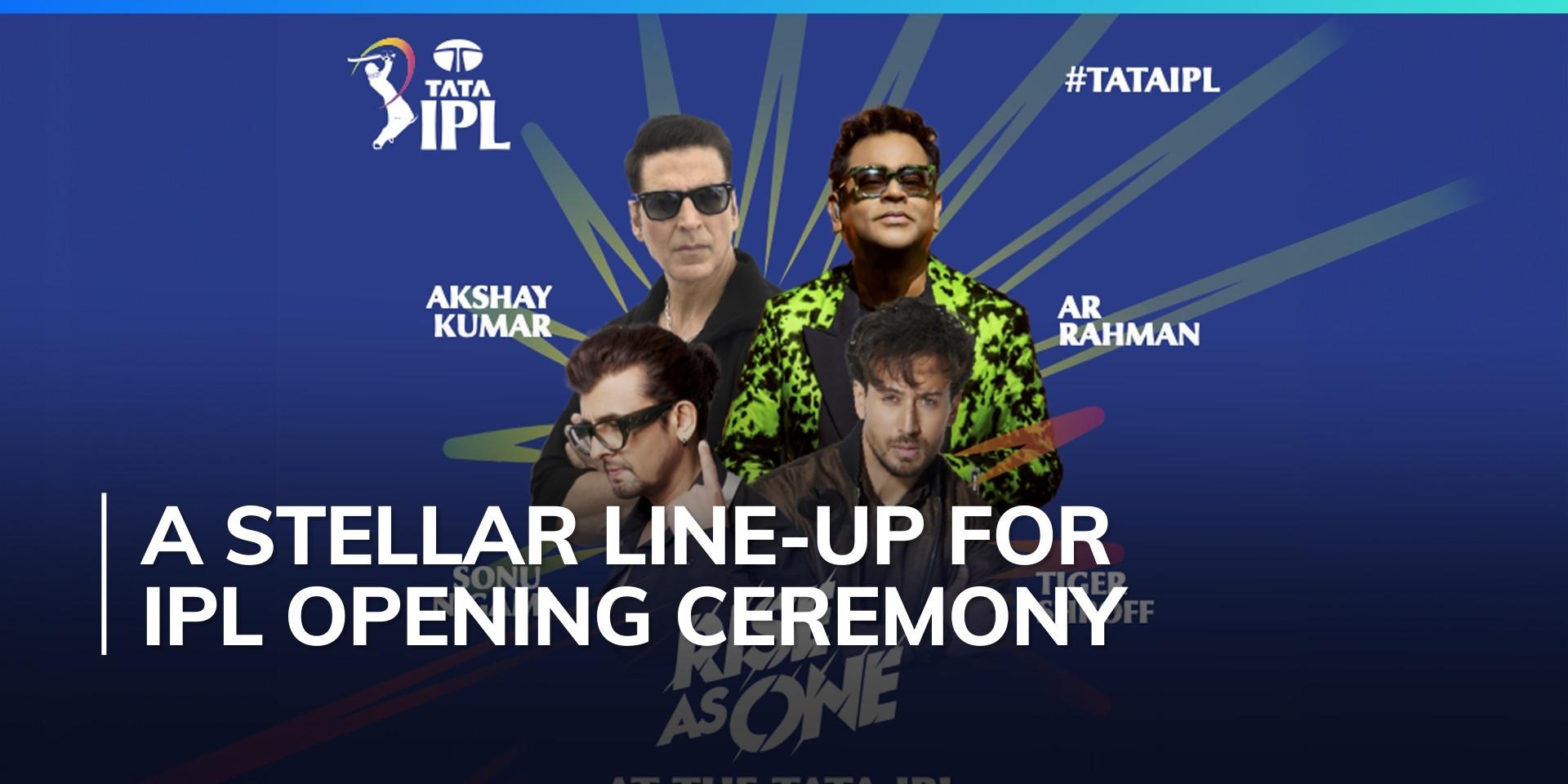 Akshay Kumar, Tiger Shroff, A R Rahman, Sonu Nigam to perform at IPL ...