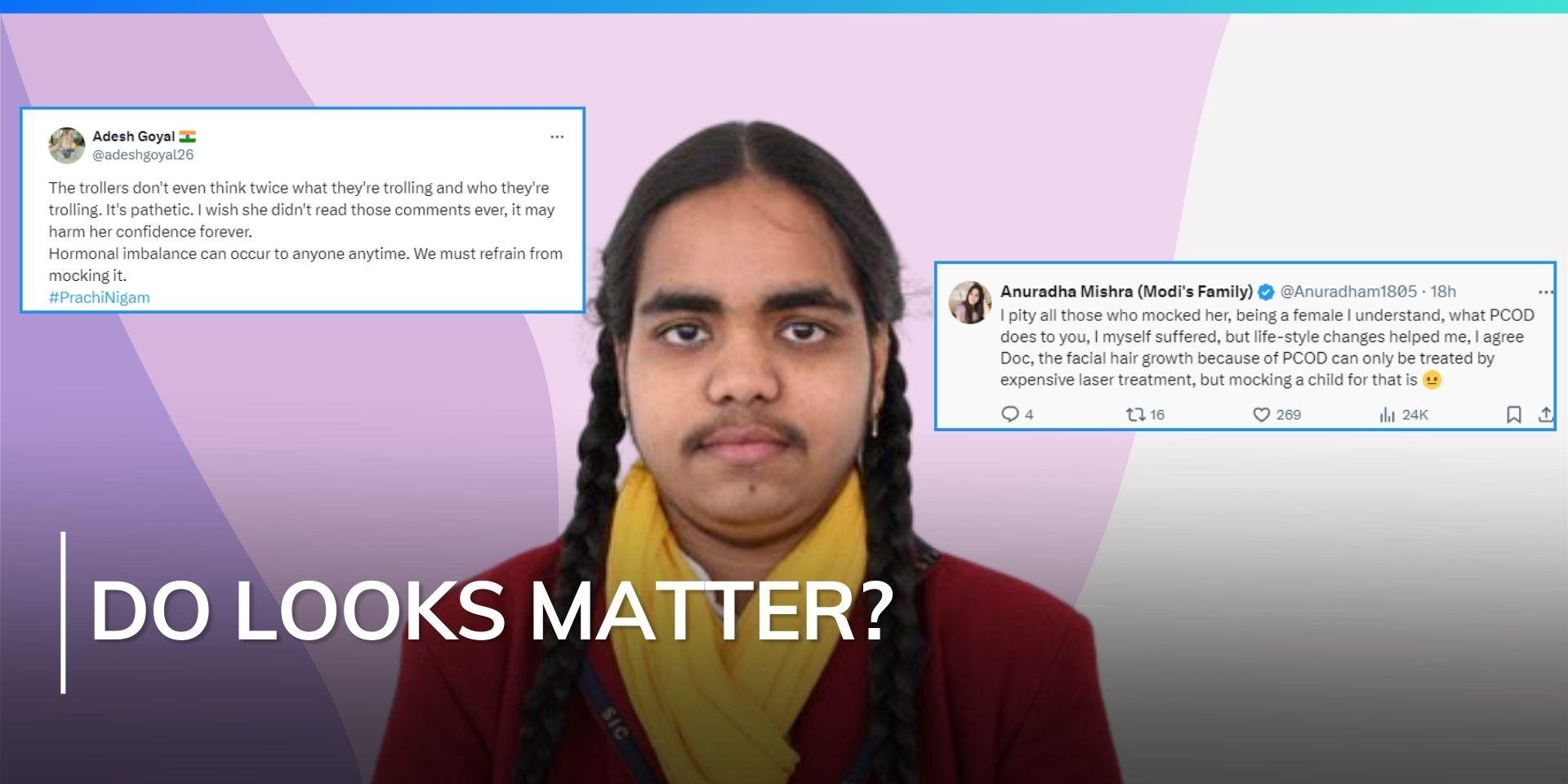 UP 10th board topper trolled for facial hair, netizens angry | Editorji