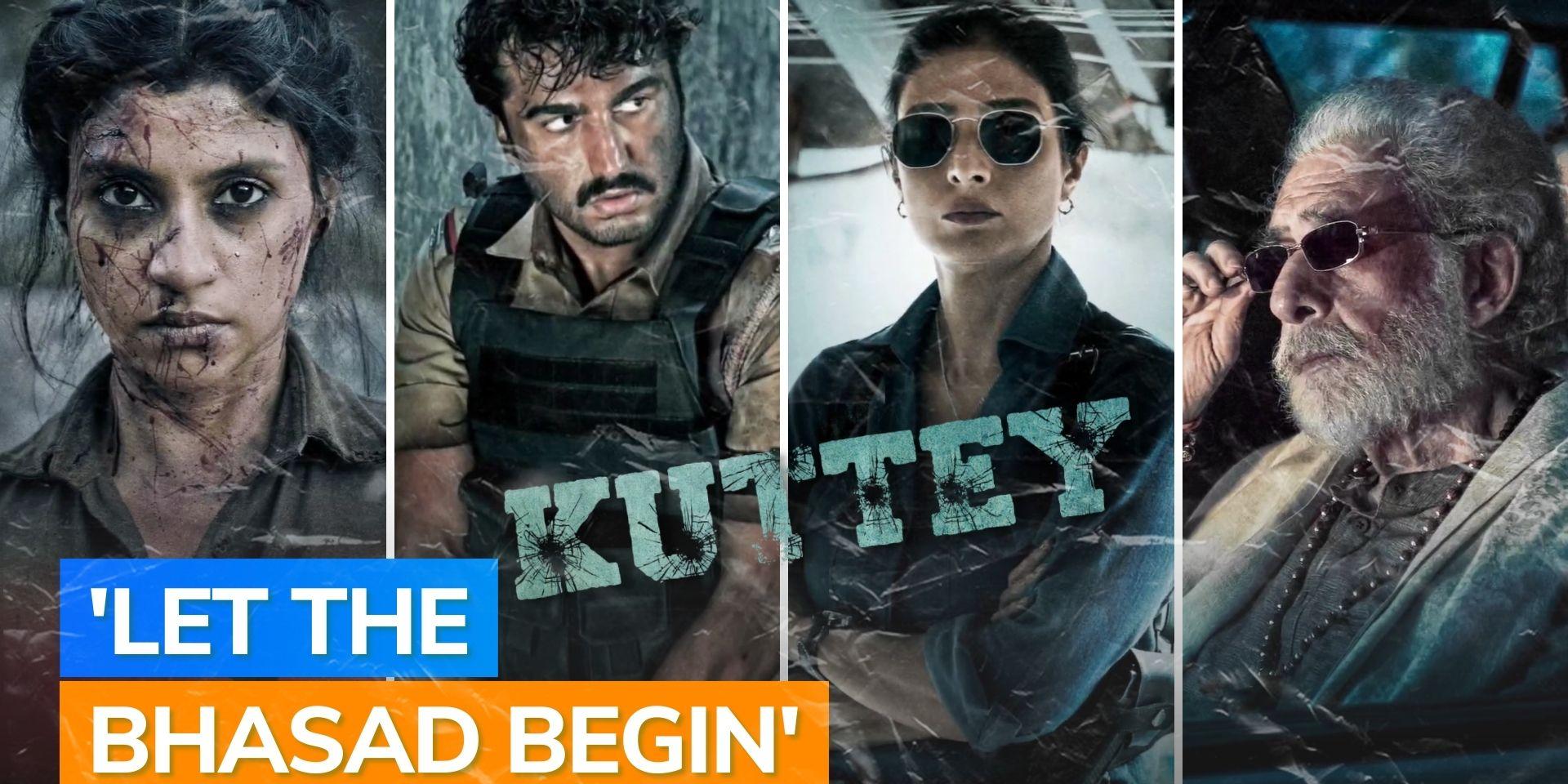 ‘Kuttey’: Arjun Kapoor, Tabu, Naseeruddin Shah, look intense in motion ...