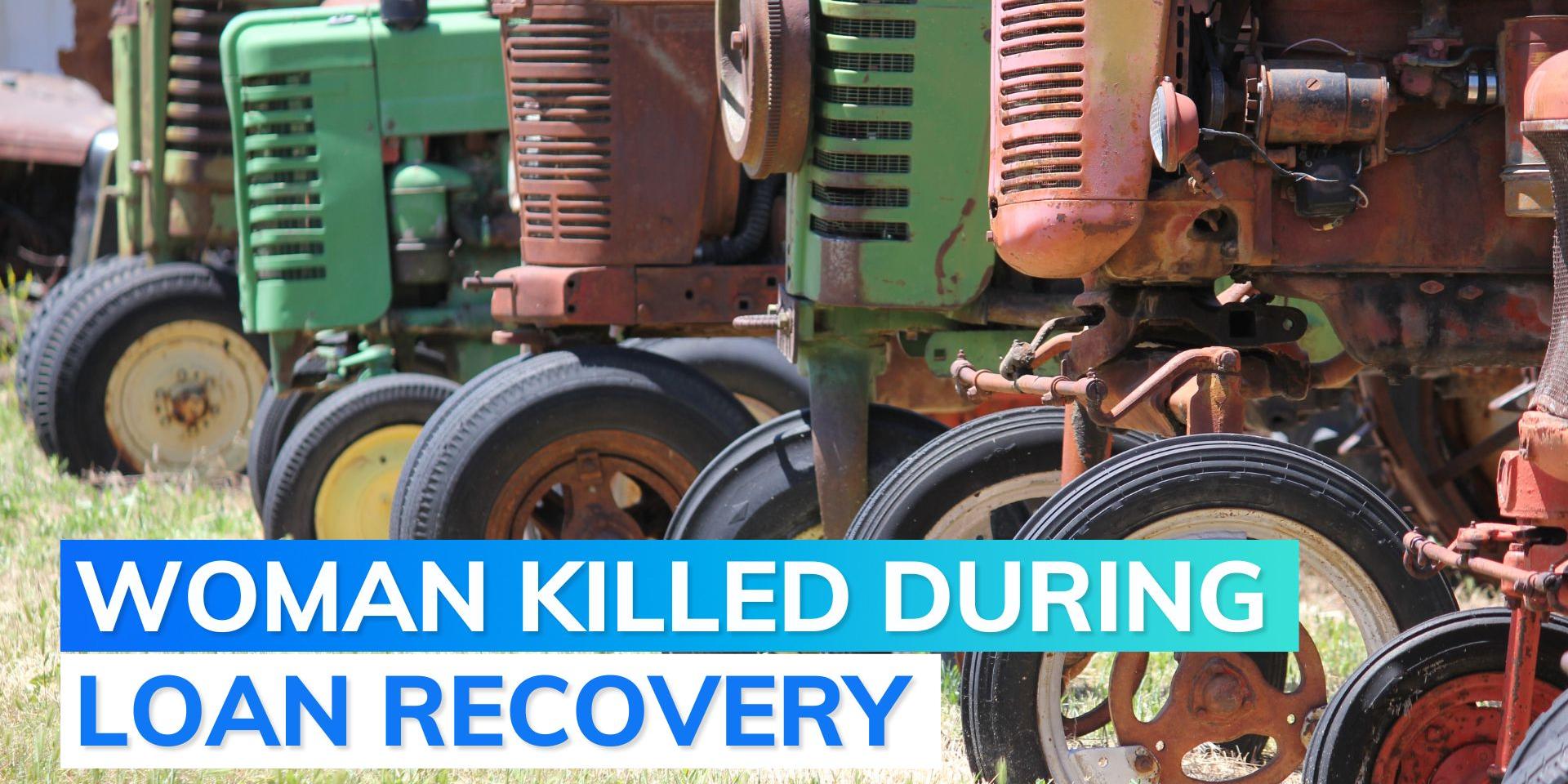 Pregnant woman crushed to death by recovery agent driven tractor | Editorji