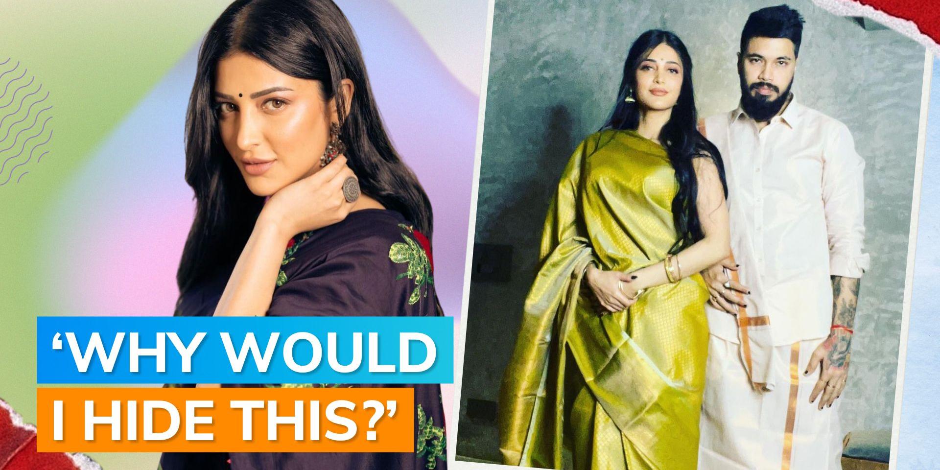 Is Shruti Haasan married to Santanu Hazarika? Here’s how the actor reacted to rumours | Editorji